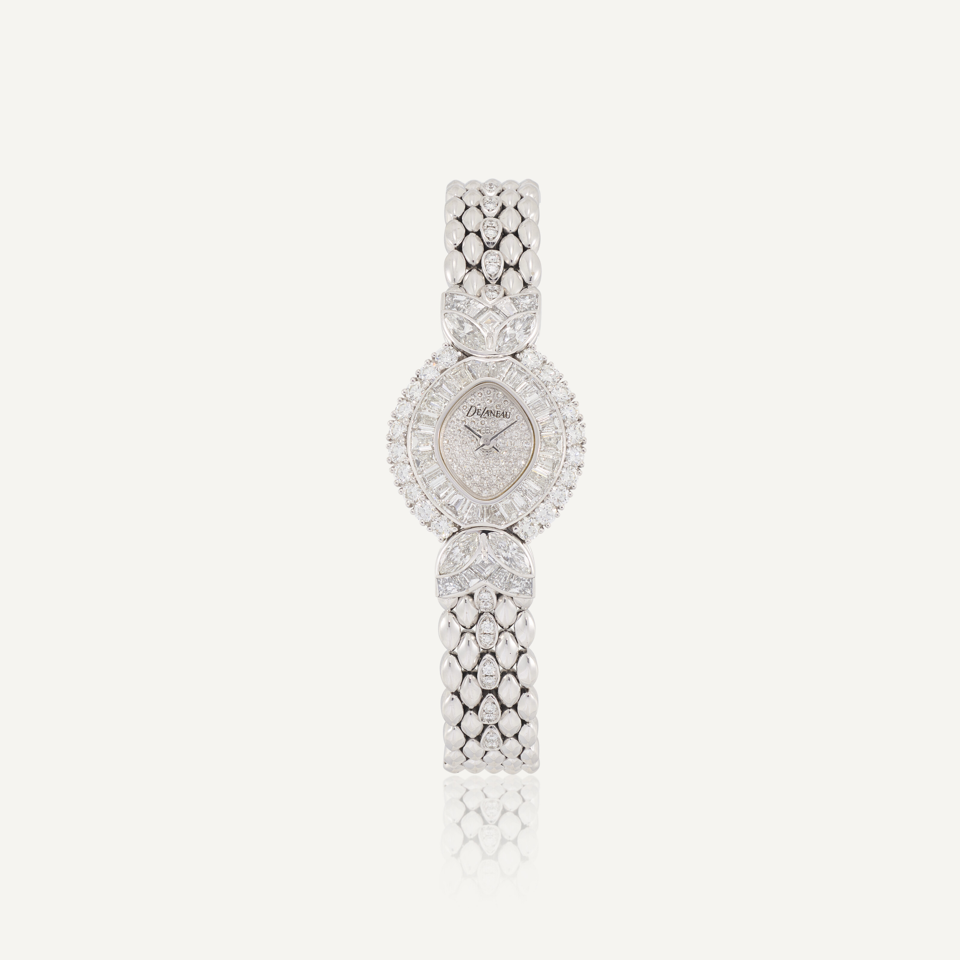 NO RESERVE | DELANEAU LADY’S GOLD AND DIAMOND-SET WRISTWATCH, | Christie’s