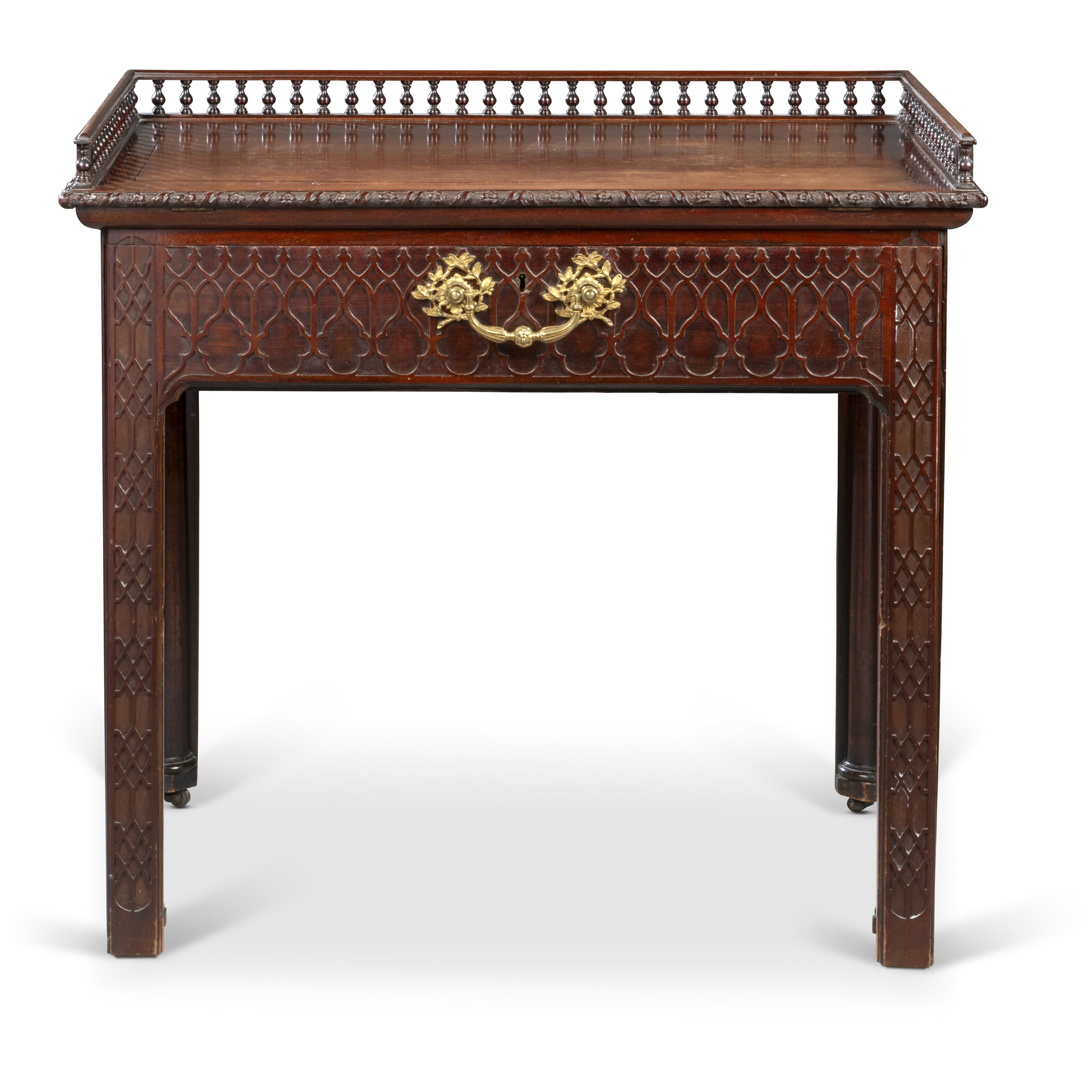 A GEORGE III MAHOGANY ARCHITECT'S TABLE, THIRD QUARTER 18TH CENTURY, IN ...