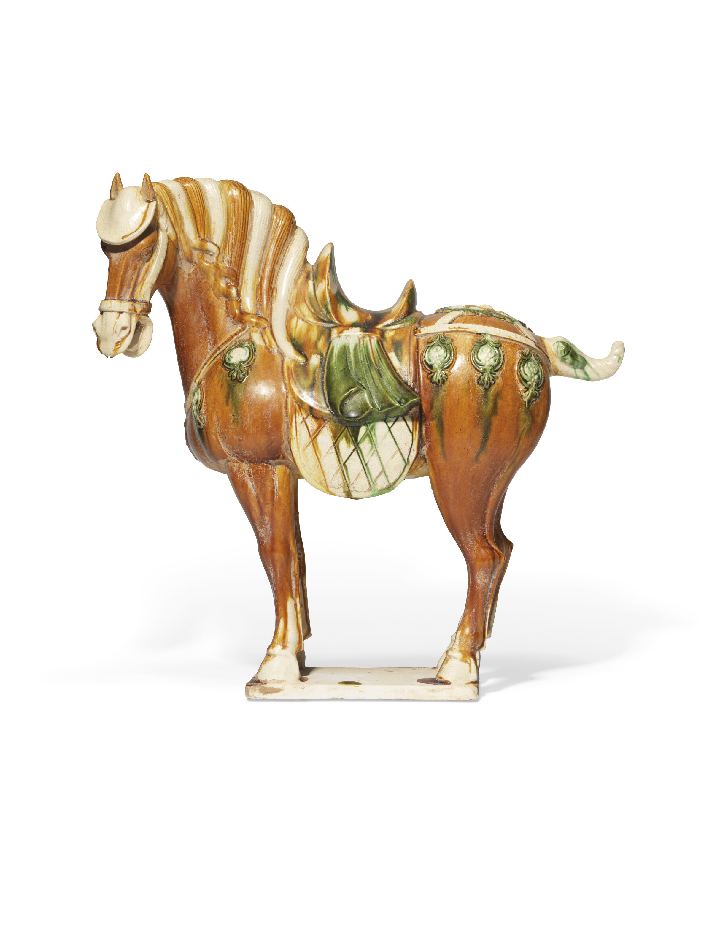 Pottery Horse Figurines
