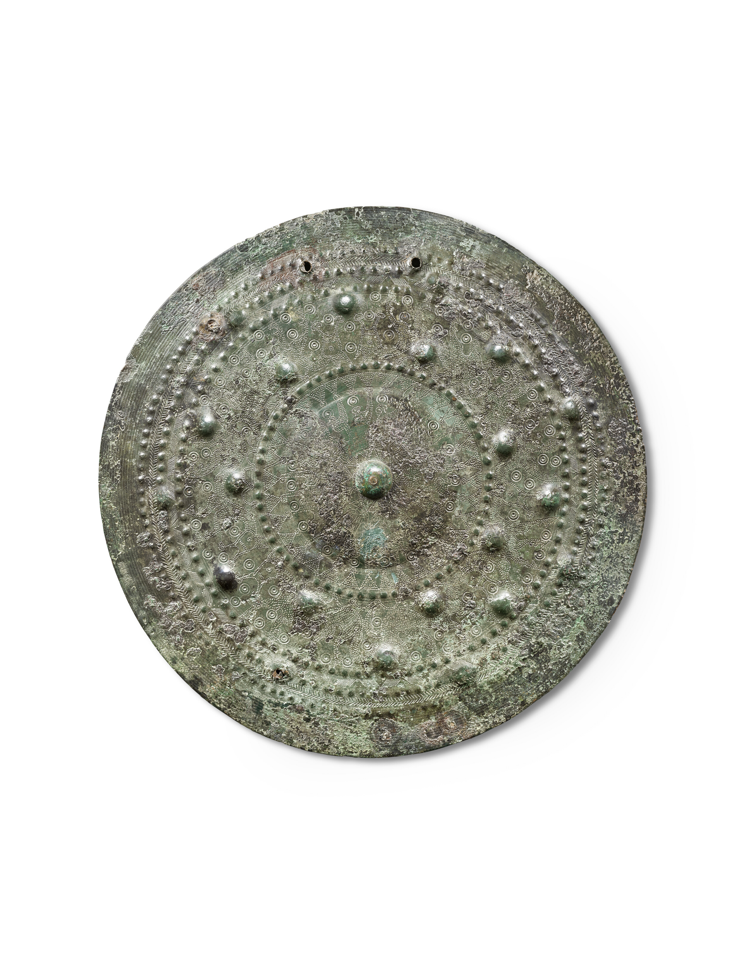 A VILLANOVAN BRONZE SHIELD BOSS, CIRCA 8TH CENTURY B.C. | Christie’s