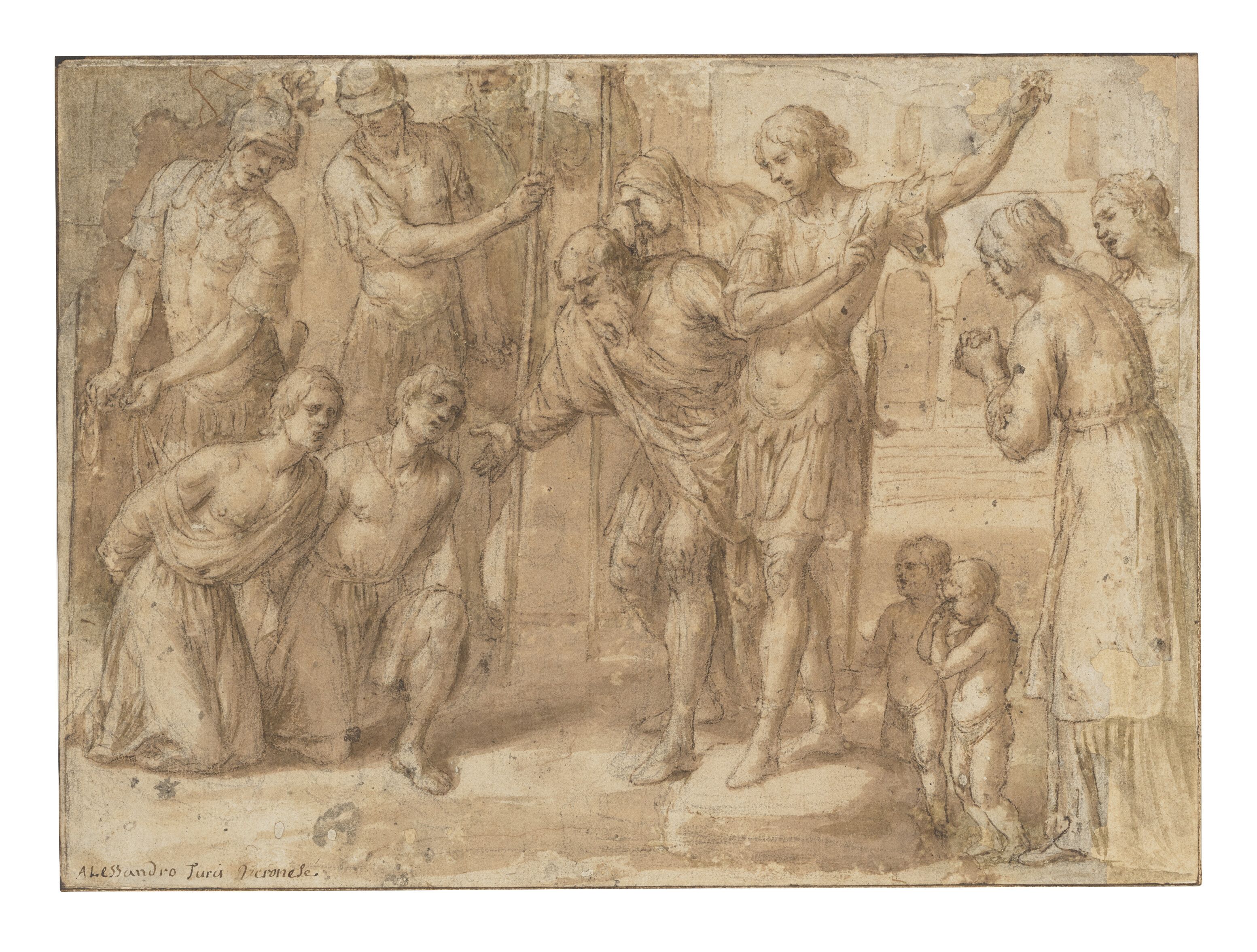 ALESSANDRO TURCHI, CALLED L'ORBETTO (VERONA 1578-1649 ROME), A young ...