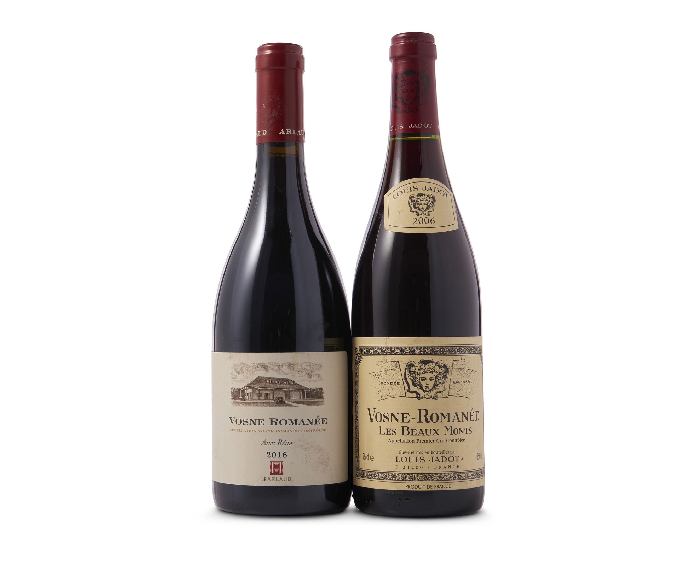 Mixed Vosne Romanée 1978-2016, Arnoux, Vosne Romanée 1er Cru 1978Bin ...