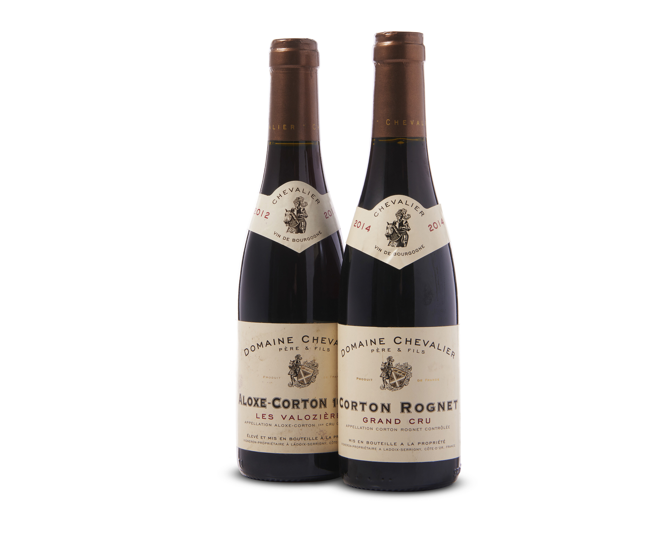 Mixed Domaine Chevalier Half-Bottles, Domaine Chevalier,Corton Le ...
