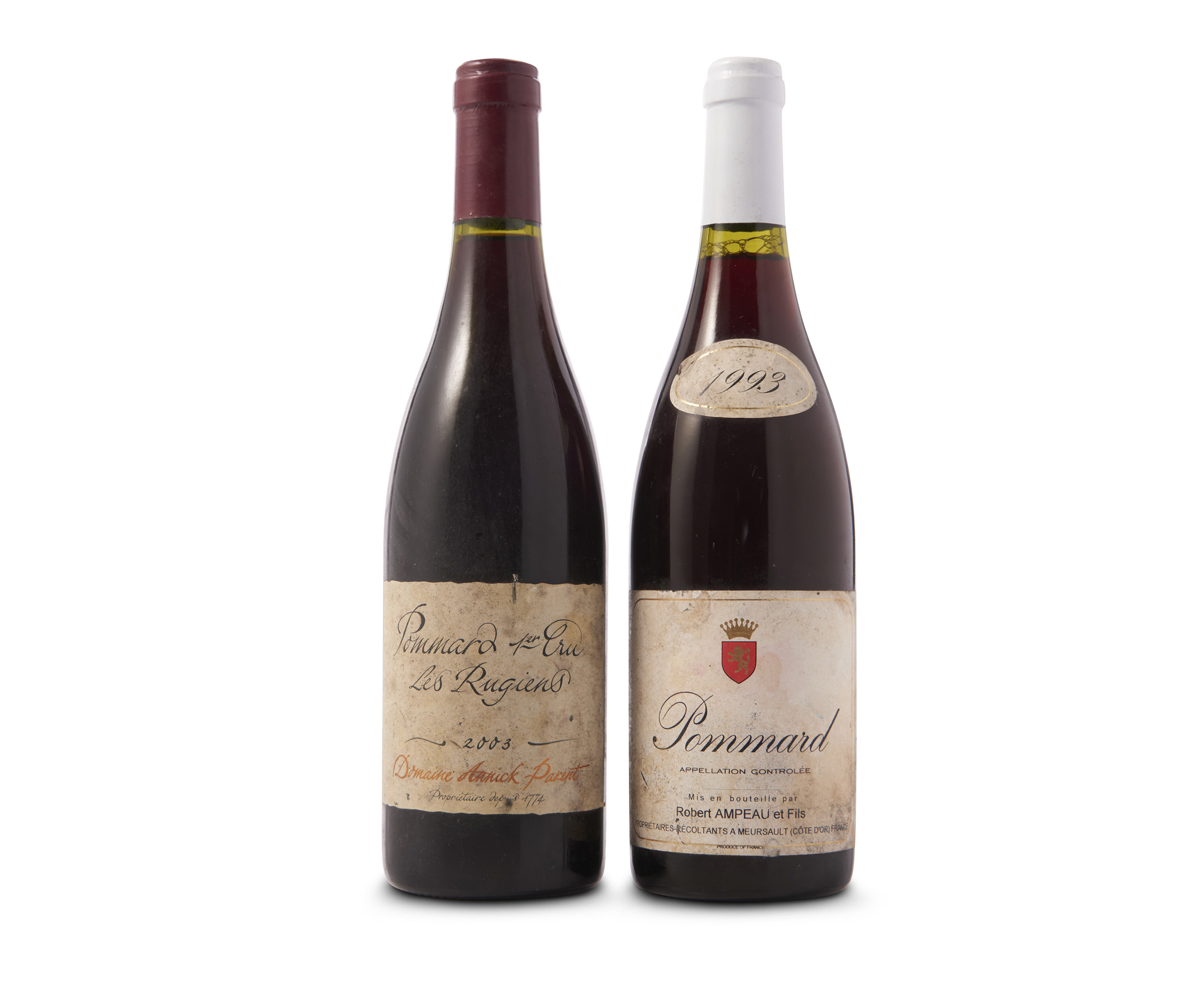 Mixed Pommard 1993-2013, Robert Ampeau et Fils, Pommard 1993One bin ...