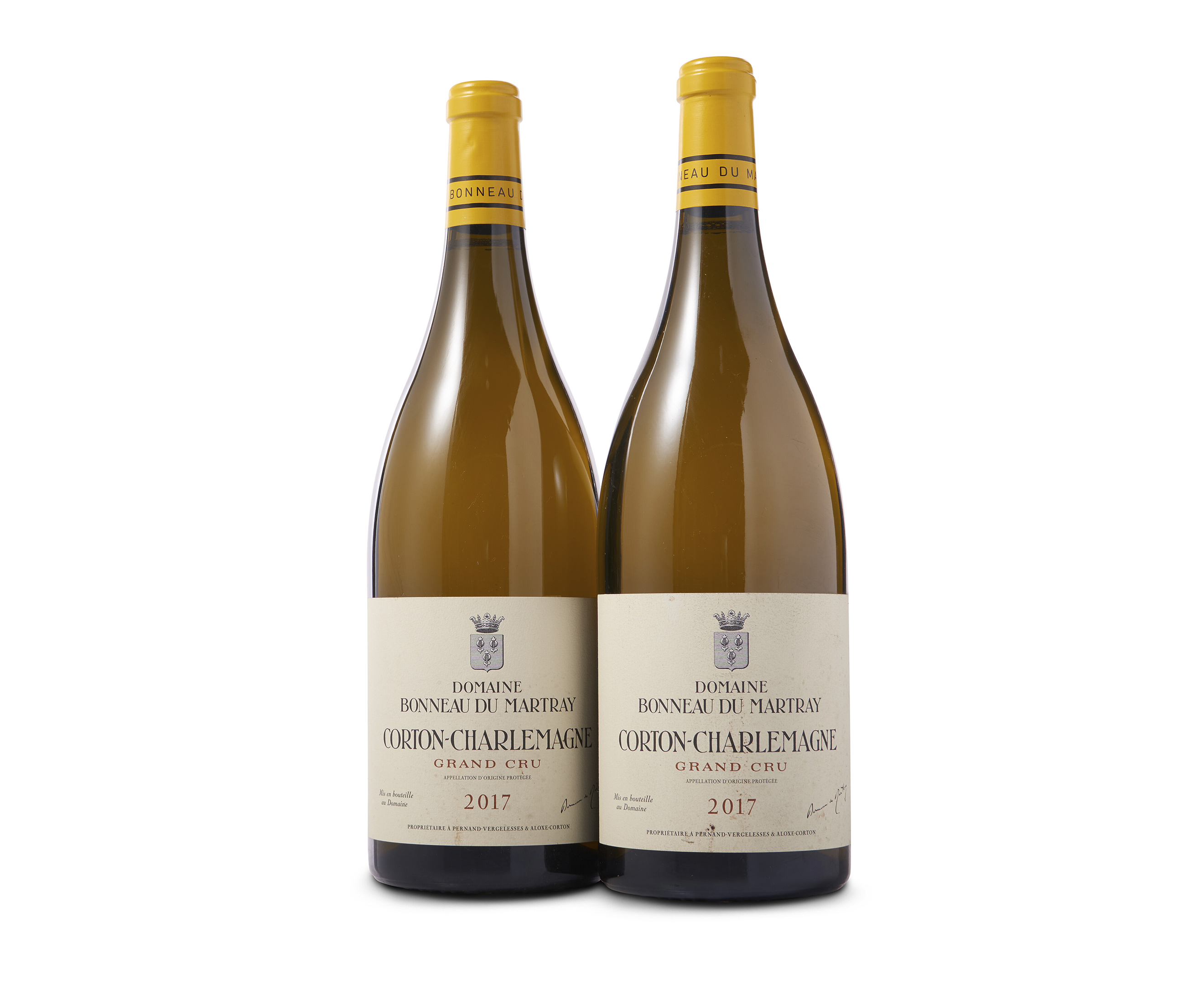 Domaine Bonneau du Martray, Corton-Charlemagne 2017, In original wooden ...