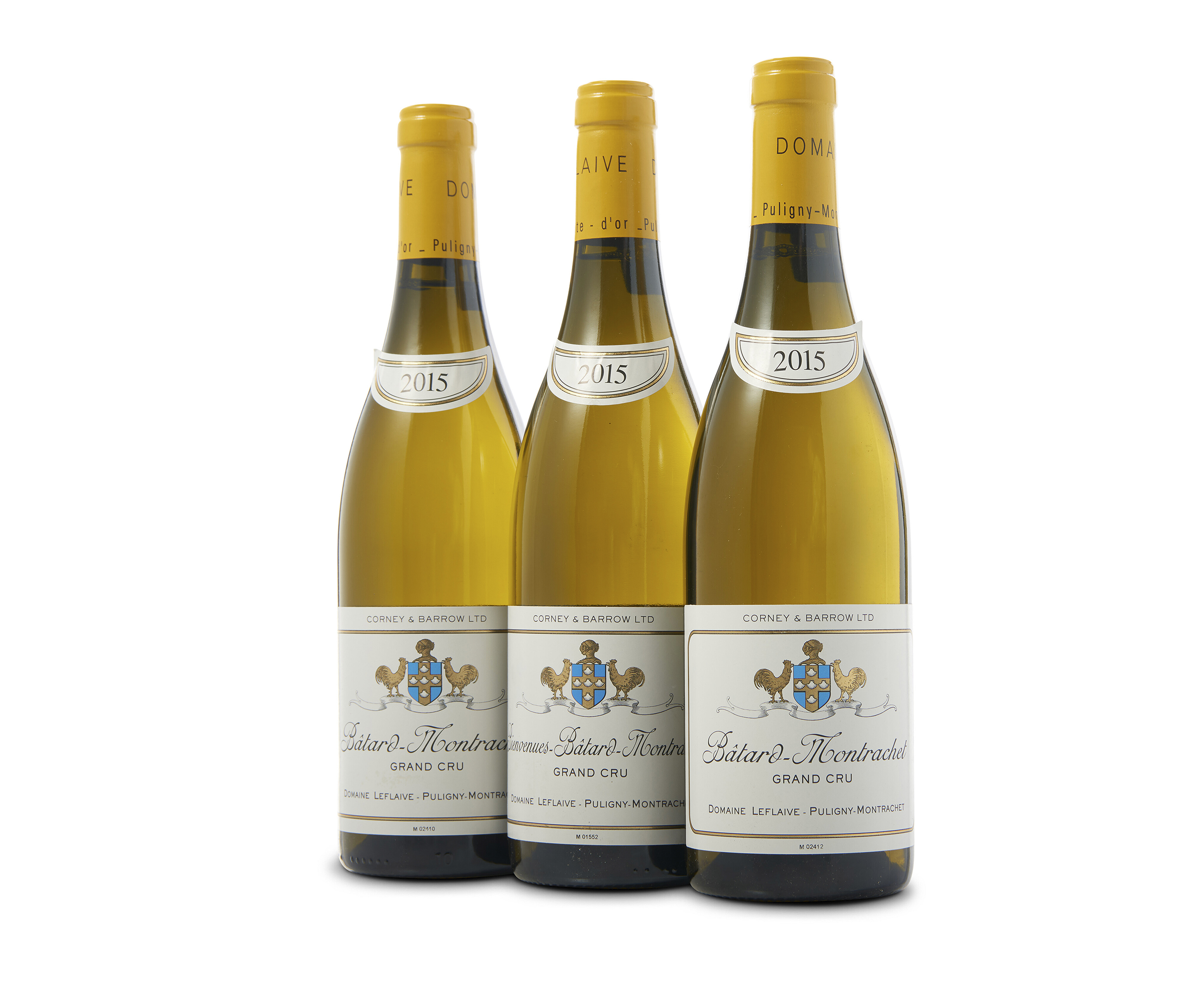 Mixed Leflaive 2015 Grand Crus, Domaine Leflaive, Bâtard-Montrachet ...