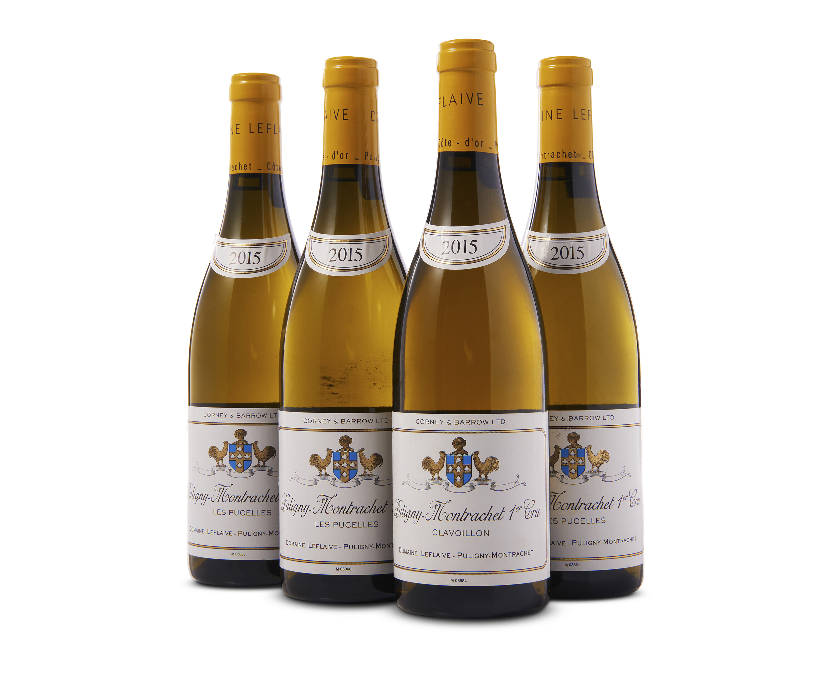 Mixed Leflaive 2015 Puligny-Montrachet Premier Crus, Domaine Leflaive ...