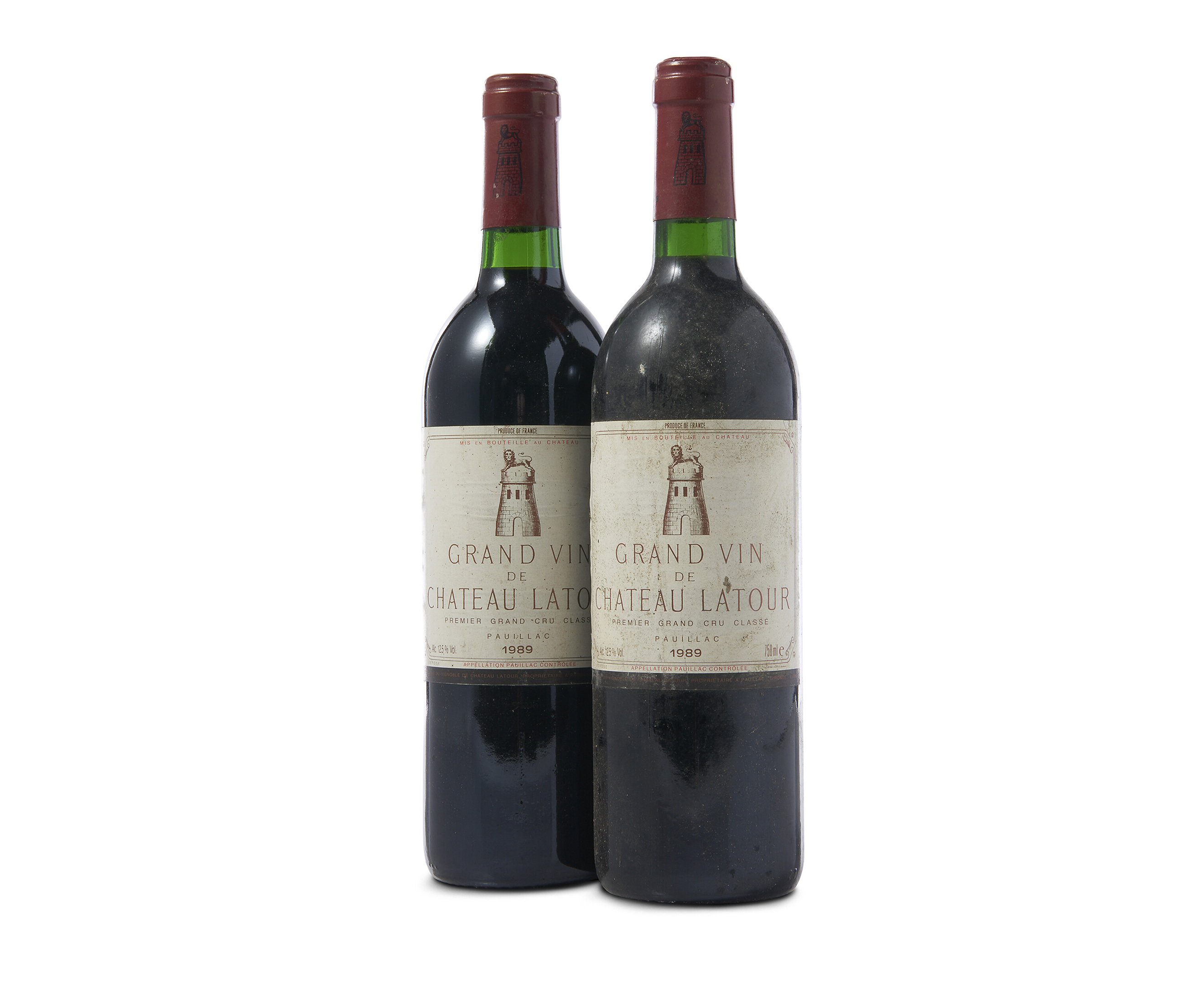 Château Latour Premier Cru Classé, Pauillac 1989, One scuffed capsule ...