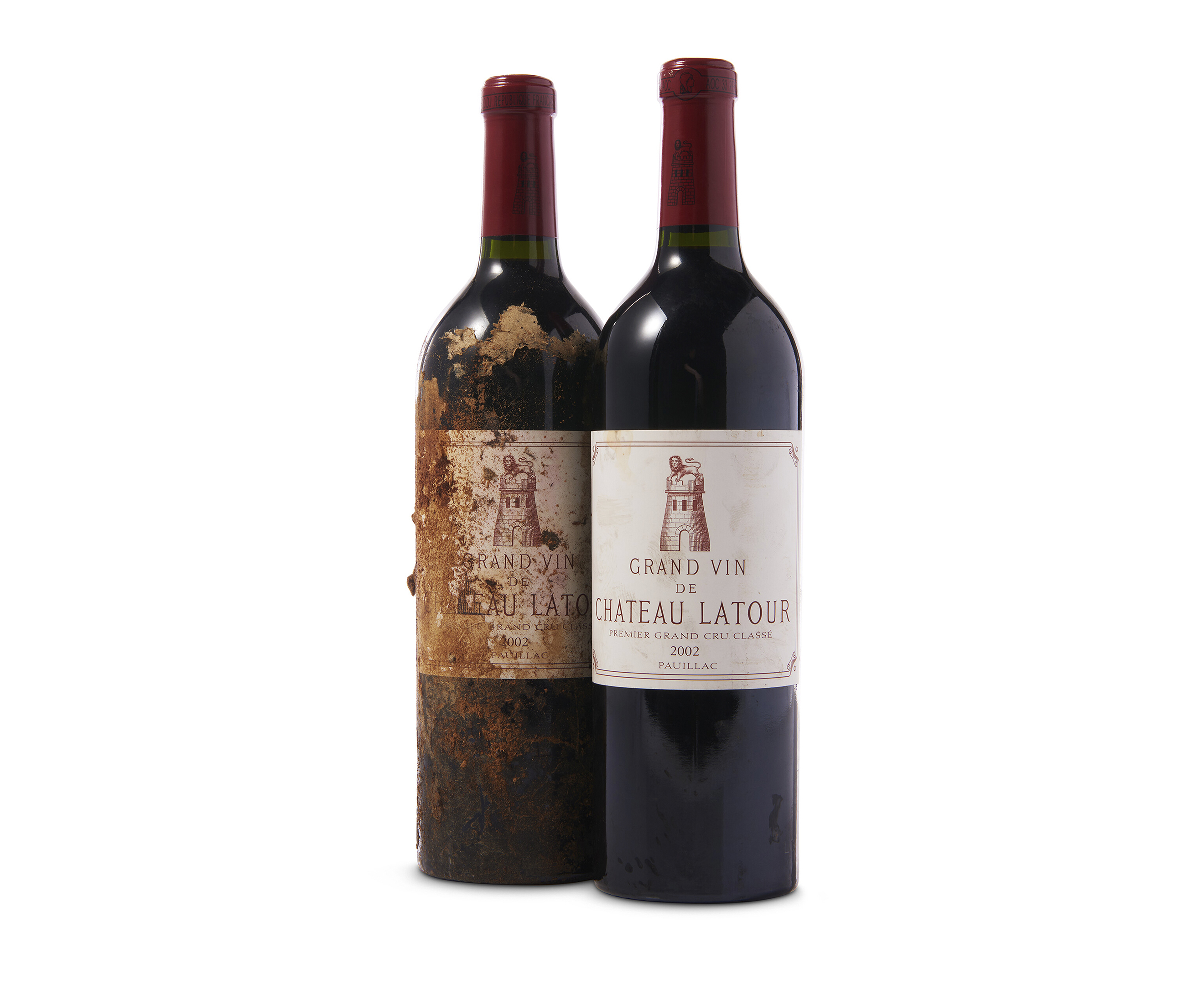 Château Latour Premier Cru Classé, Pauillac 2002, In original wooden ...