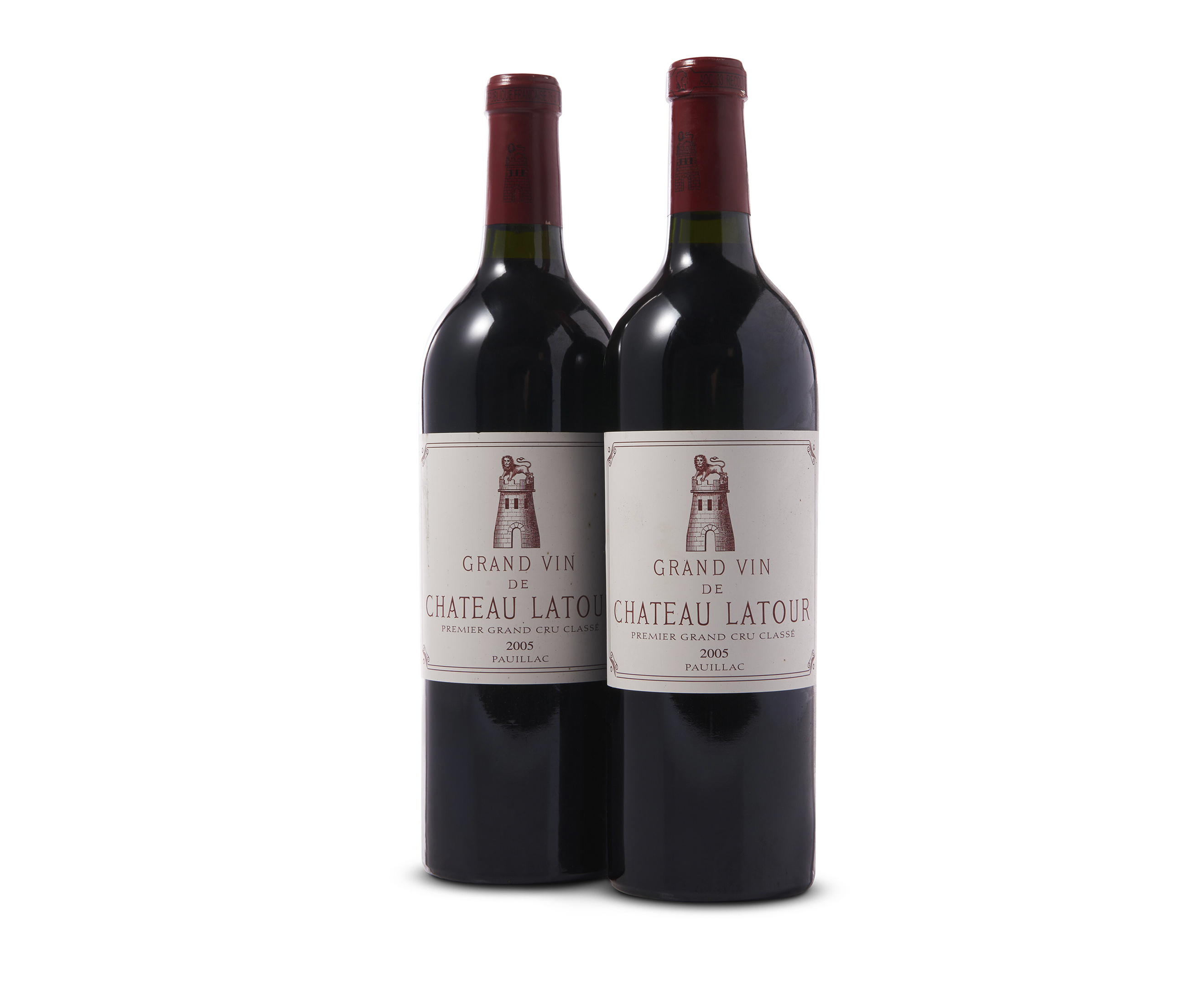 Château Latour Premier Cru Classé, Pauillac 2005, Slightly bin-soiled ...