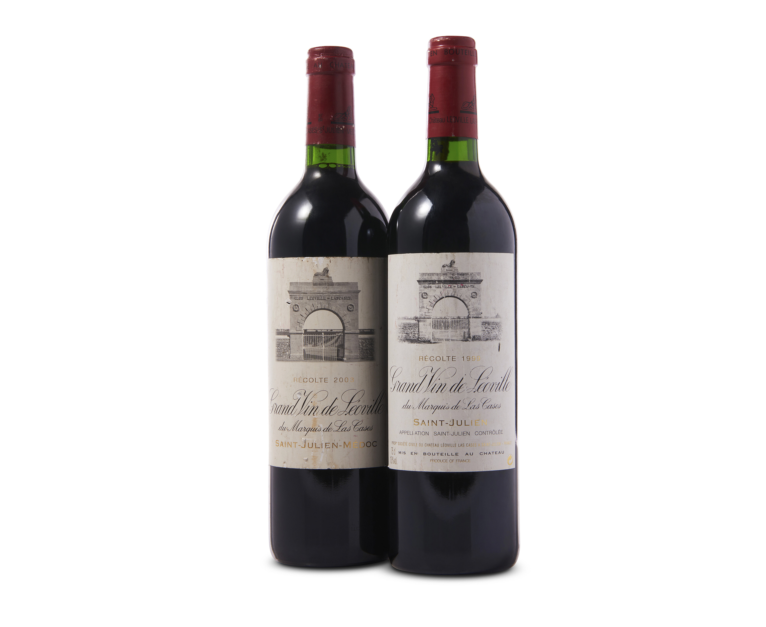 Mixed Léoville Las Cases 1999-2003, Château Léoville Las Cases 2ème Cru ...