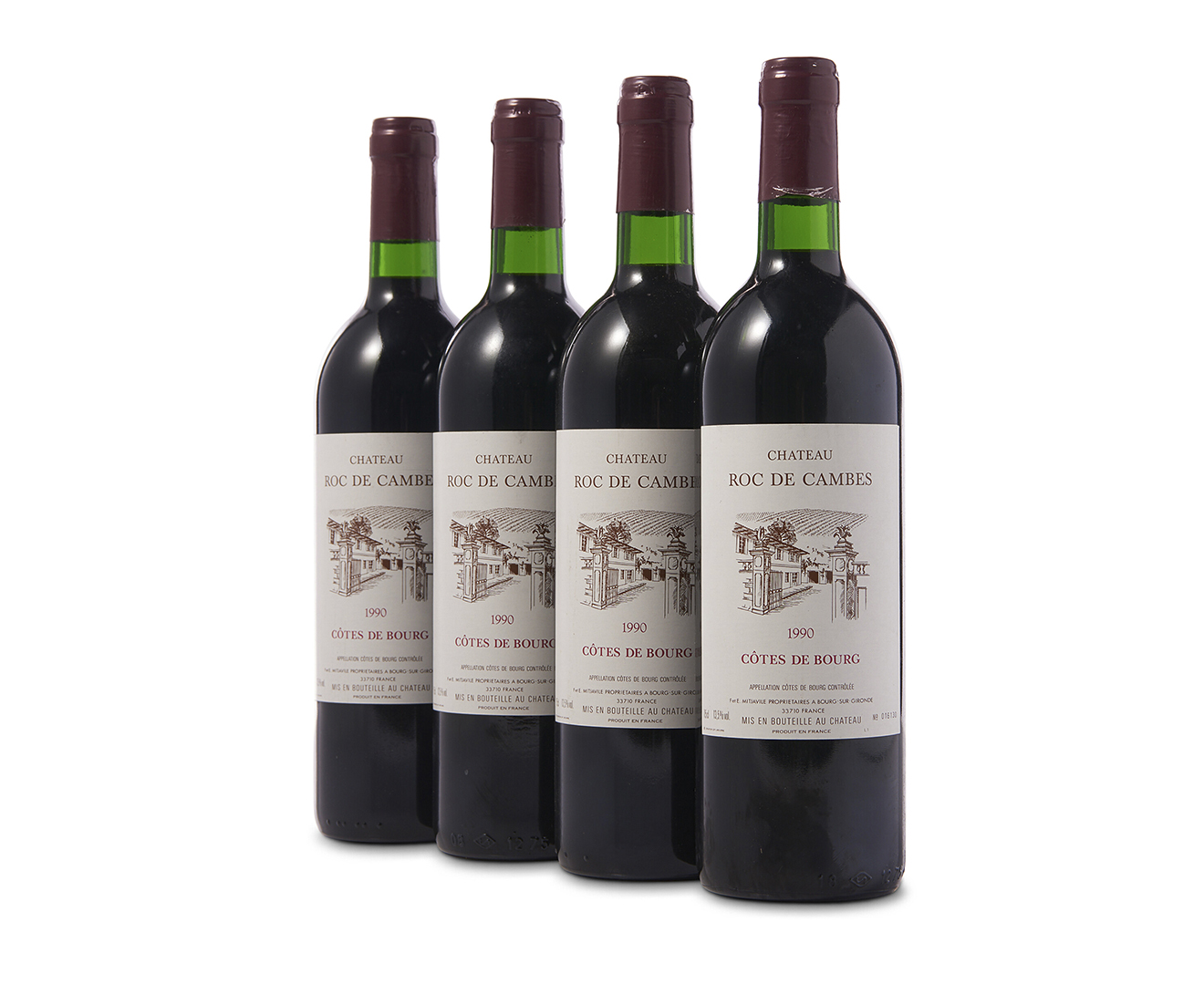 Château Roc de Cambes, Côtes de Bourg 1990, Excellent appearance ...