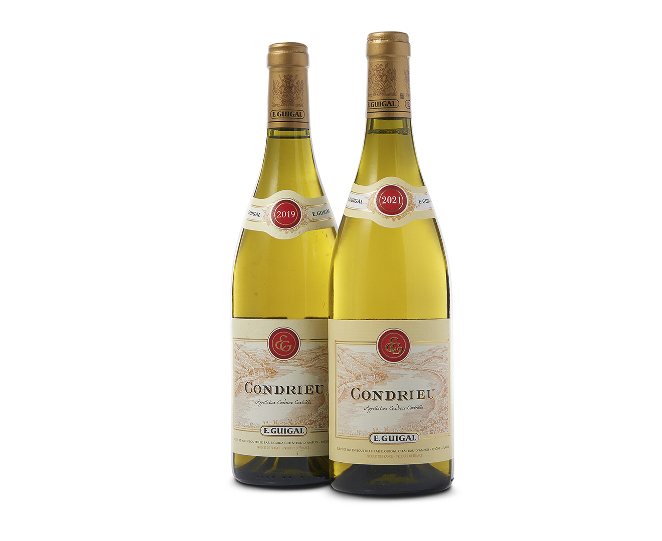 Mixed Guigal Condrieu 2019-2021, E. Guigal, Condrieu 2019 One bin ...
