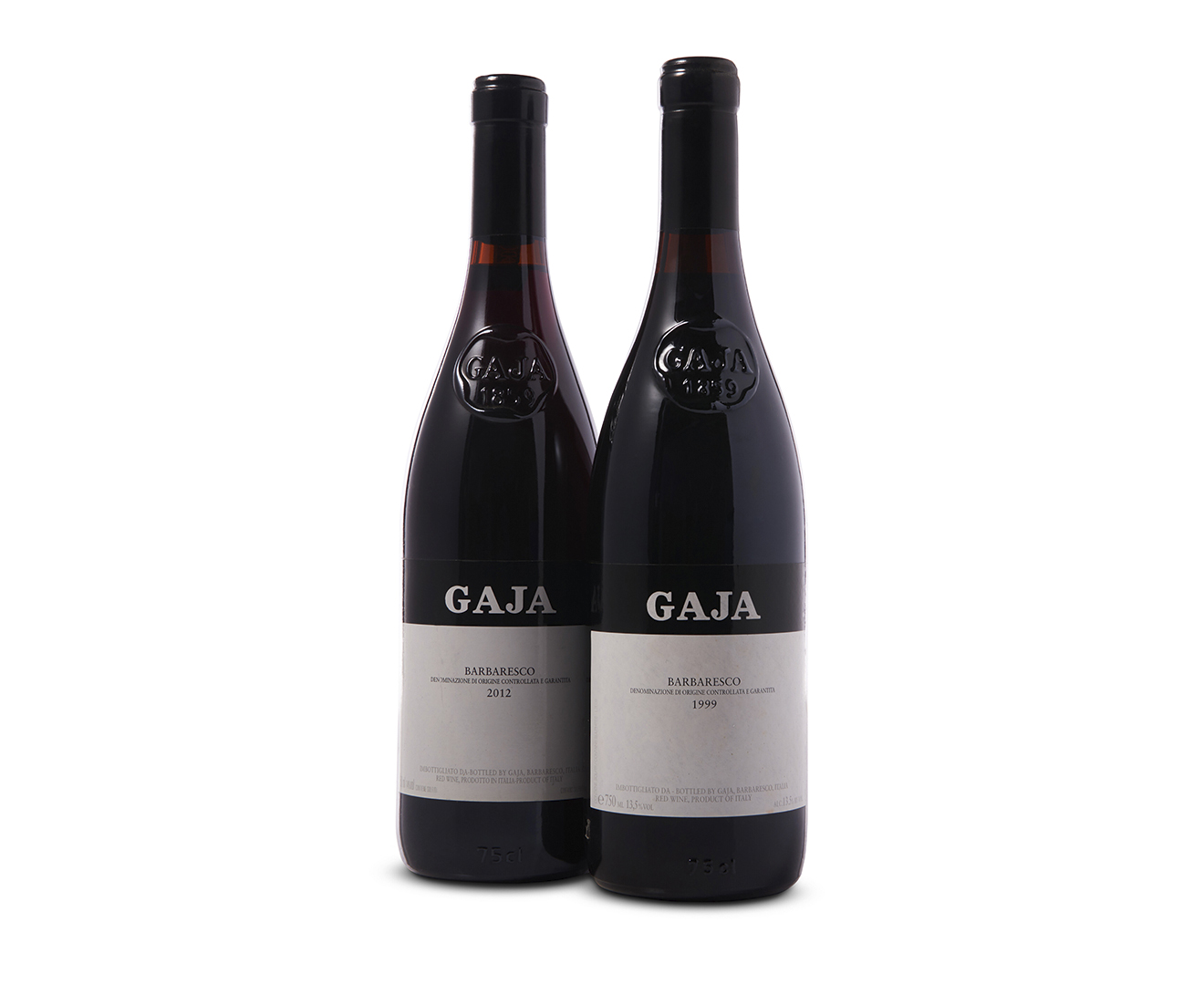 Mixed Gaja Barbaresco 1999-2012, Gaja, Barbaresco 1999Slightly bin ...