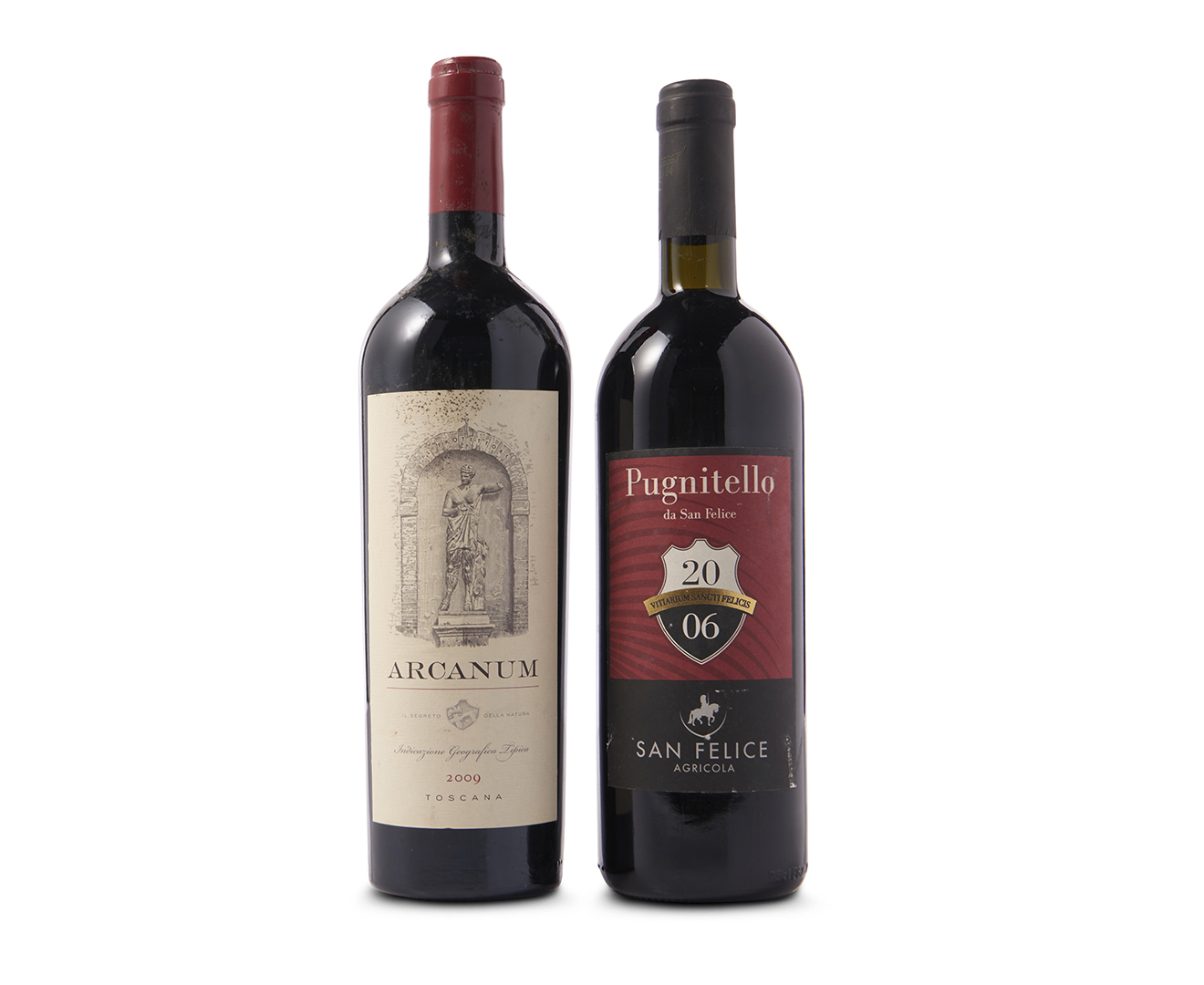 Mixed Tuscan Wine 2006-2015, San Felice, Pugnitello Toscana 2006Badly ...