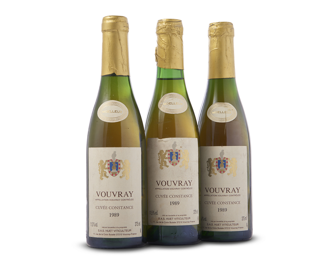 Mixed Huet Vouvray Half-Bottles 1952-1989, Domaine Huet,Vouvray, Haut ...