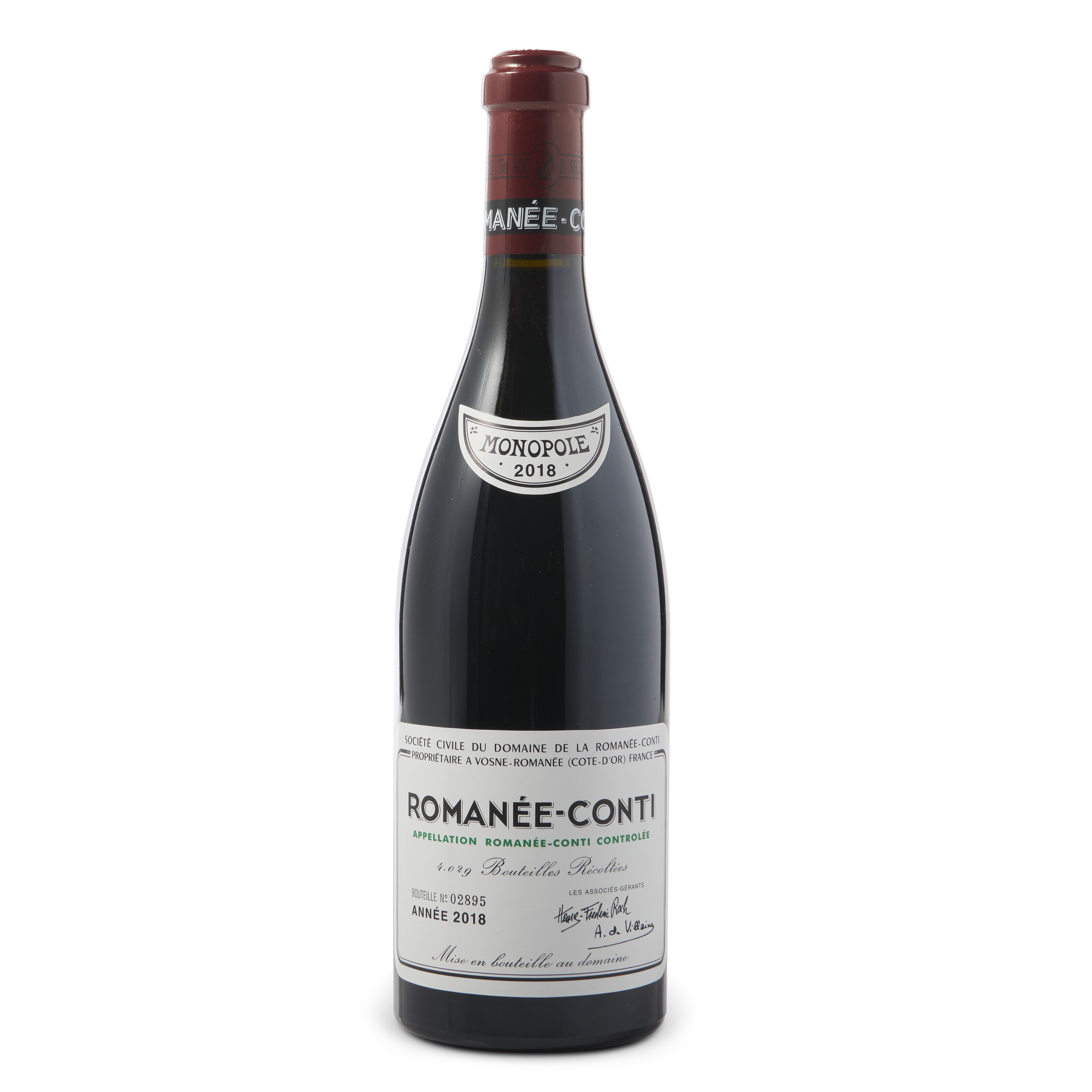 Domaine de la Romanée-Conti, Romanée-Conti 2018, Excellent appearance ...