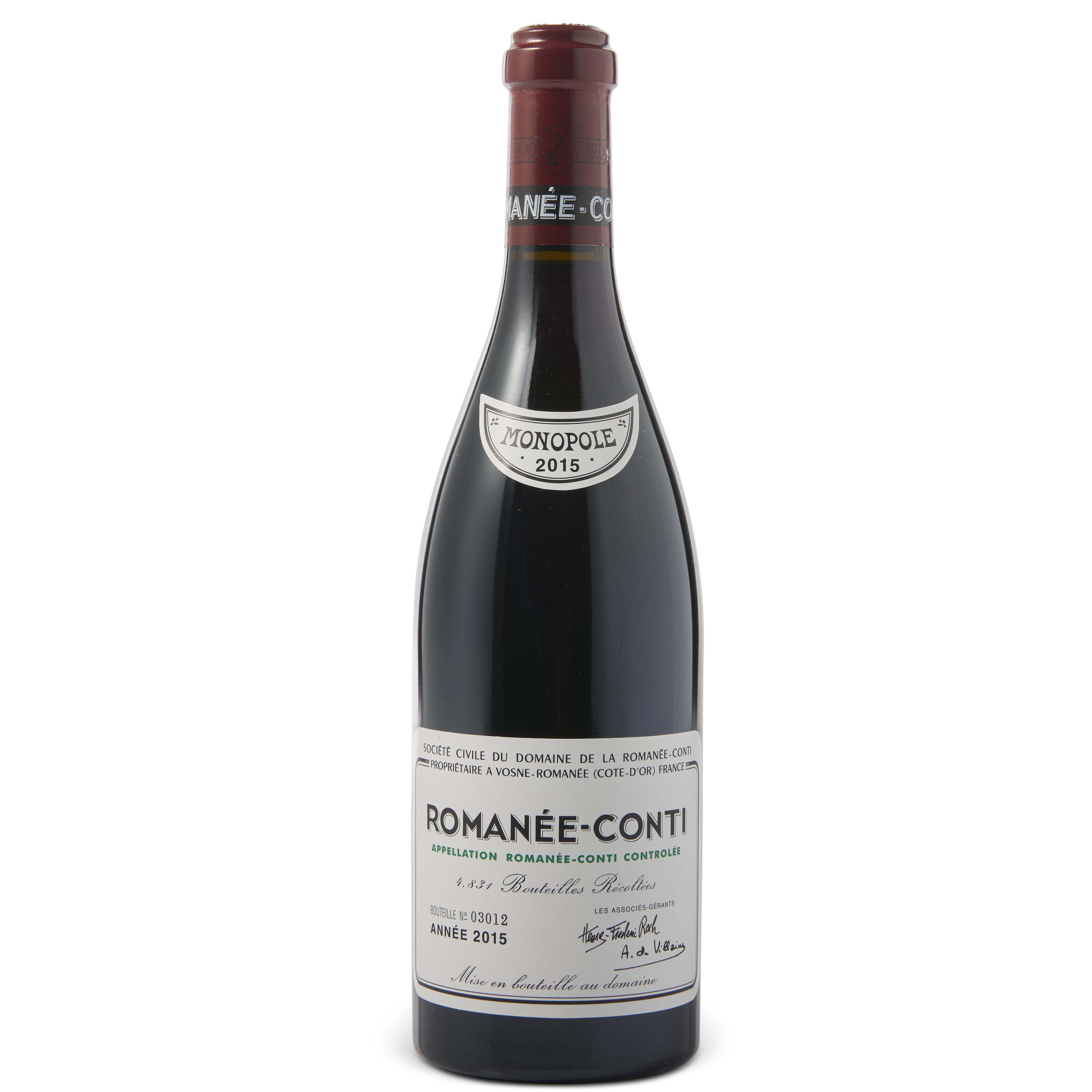 Domaine de la Romanée-Conti, Romanée-Conti 2015, Excellent appearance ...