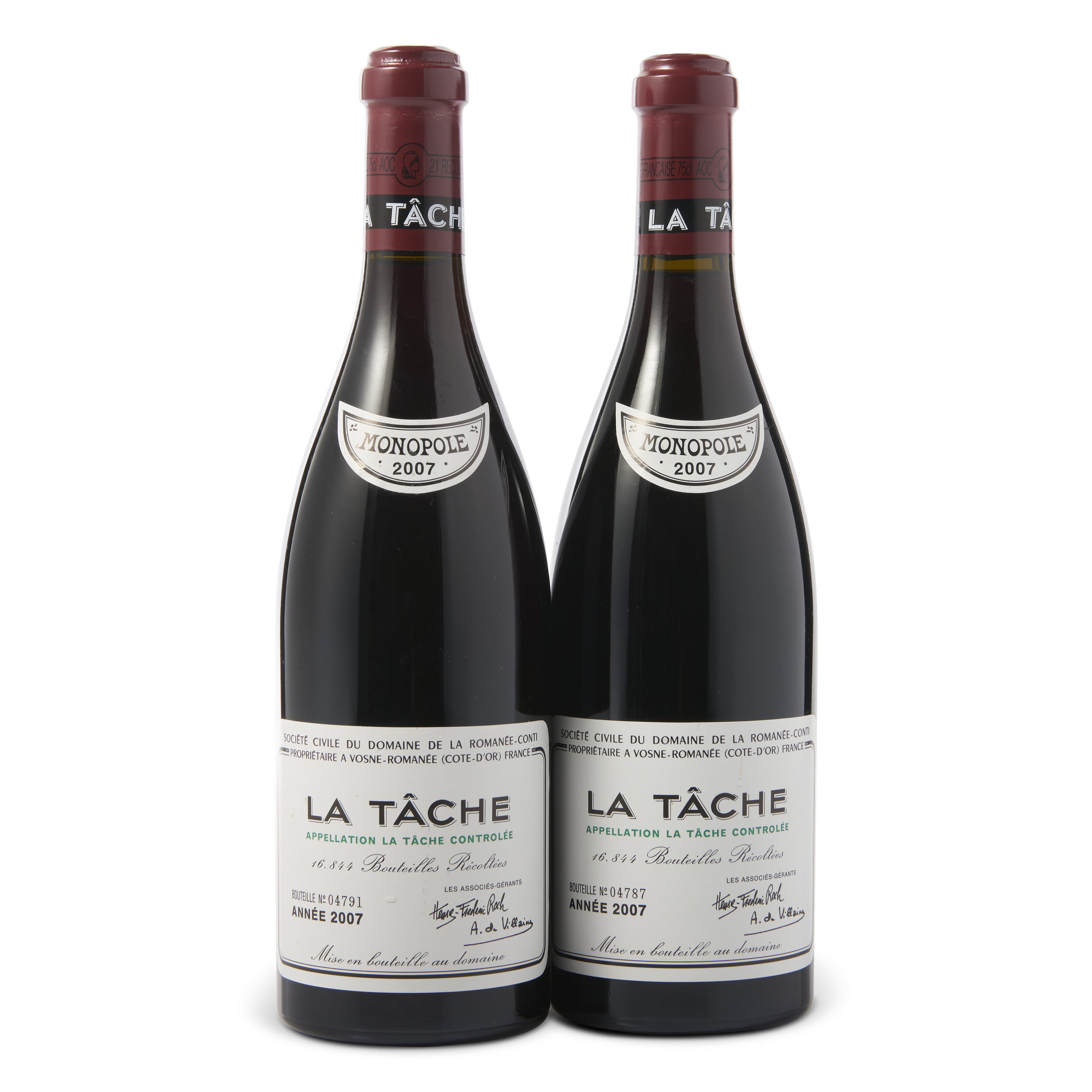 Domaine de la Romanée-Conti, La Tâche 2007, Excellent appearance ...