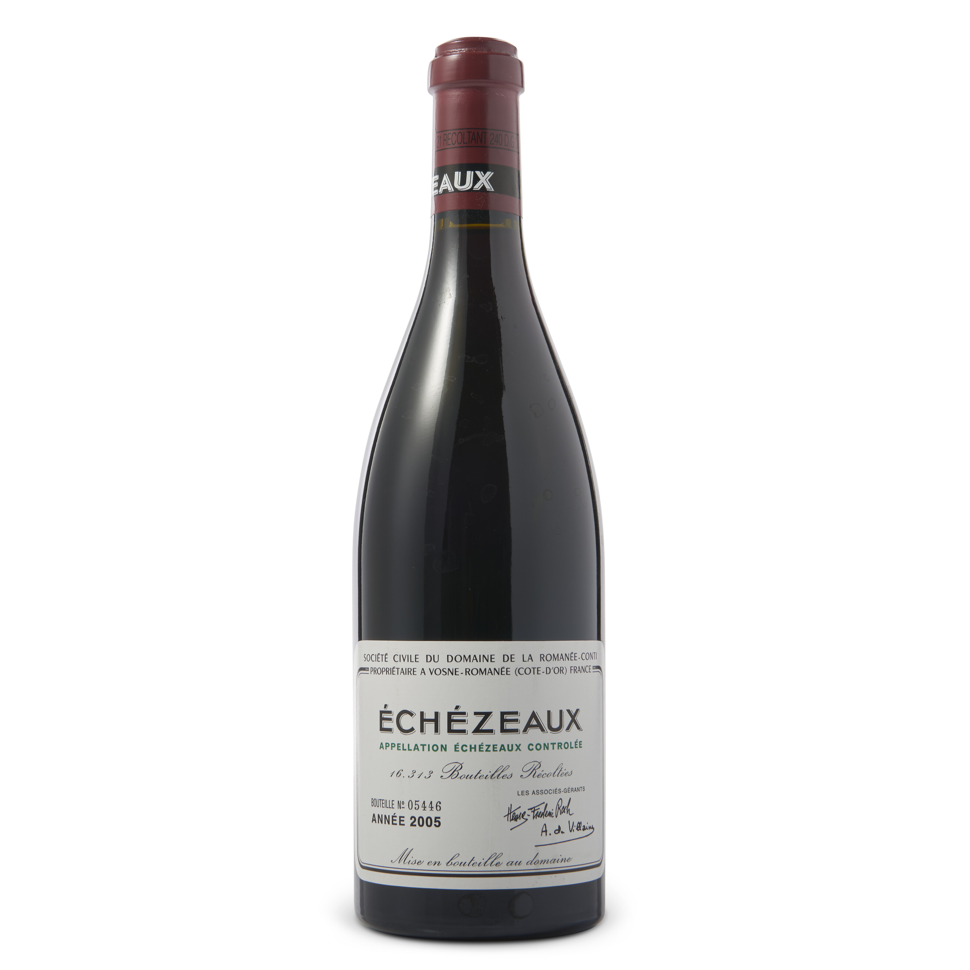Domaine de la Romanée-Conti, Échezeaux 2005, One slightly bin-soiled ...