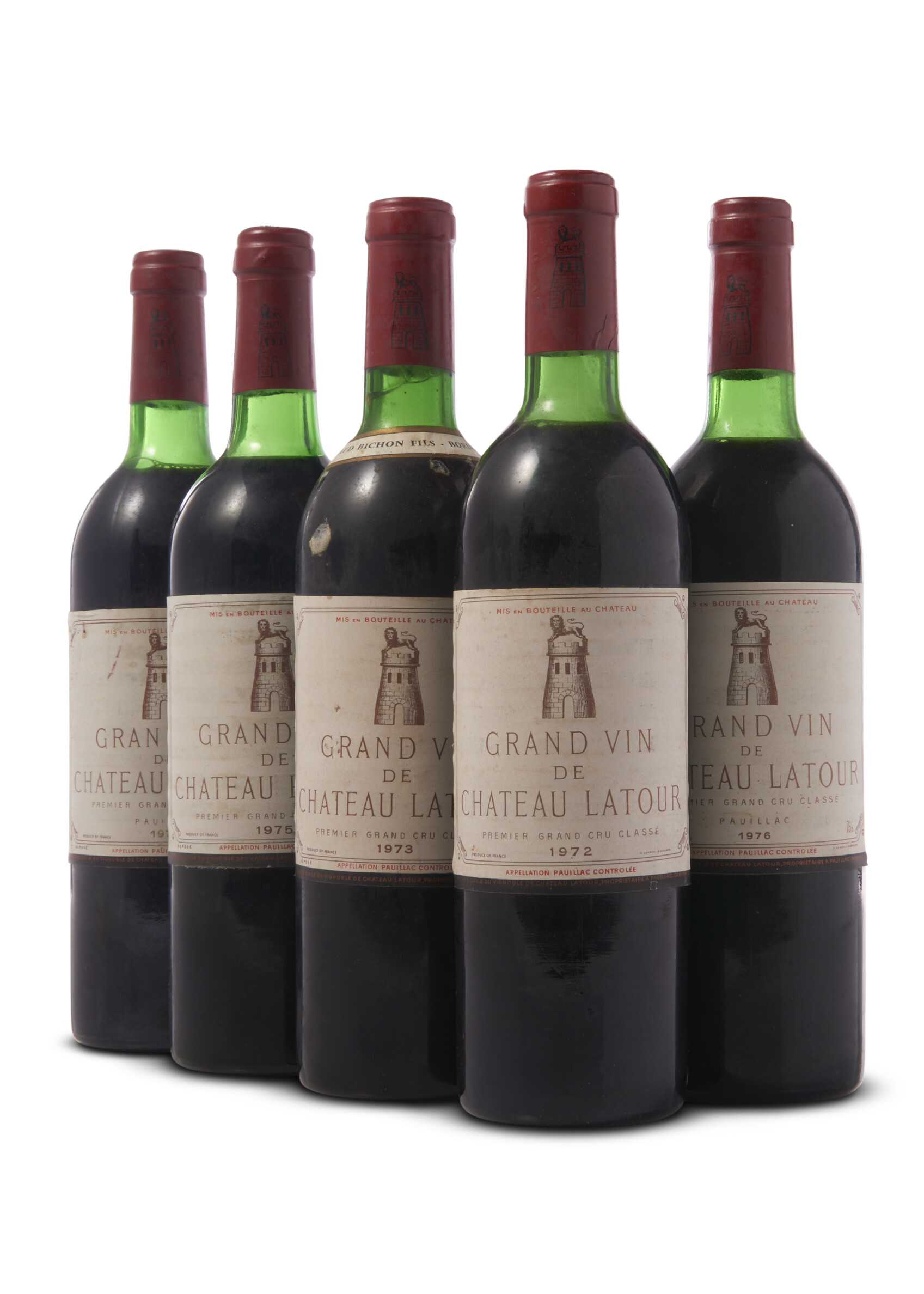 Mixed Latour 1972-1978, Château Latour Premier Cru Classé, Pauillac ...