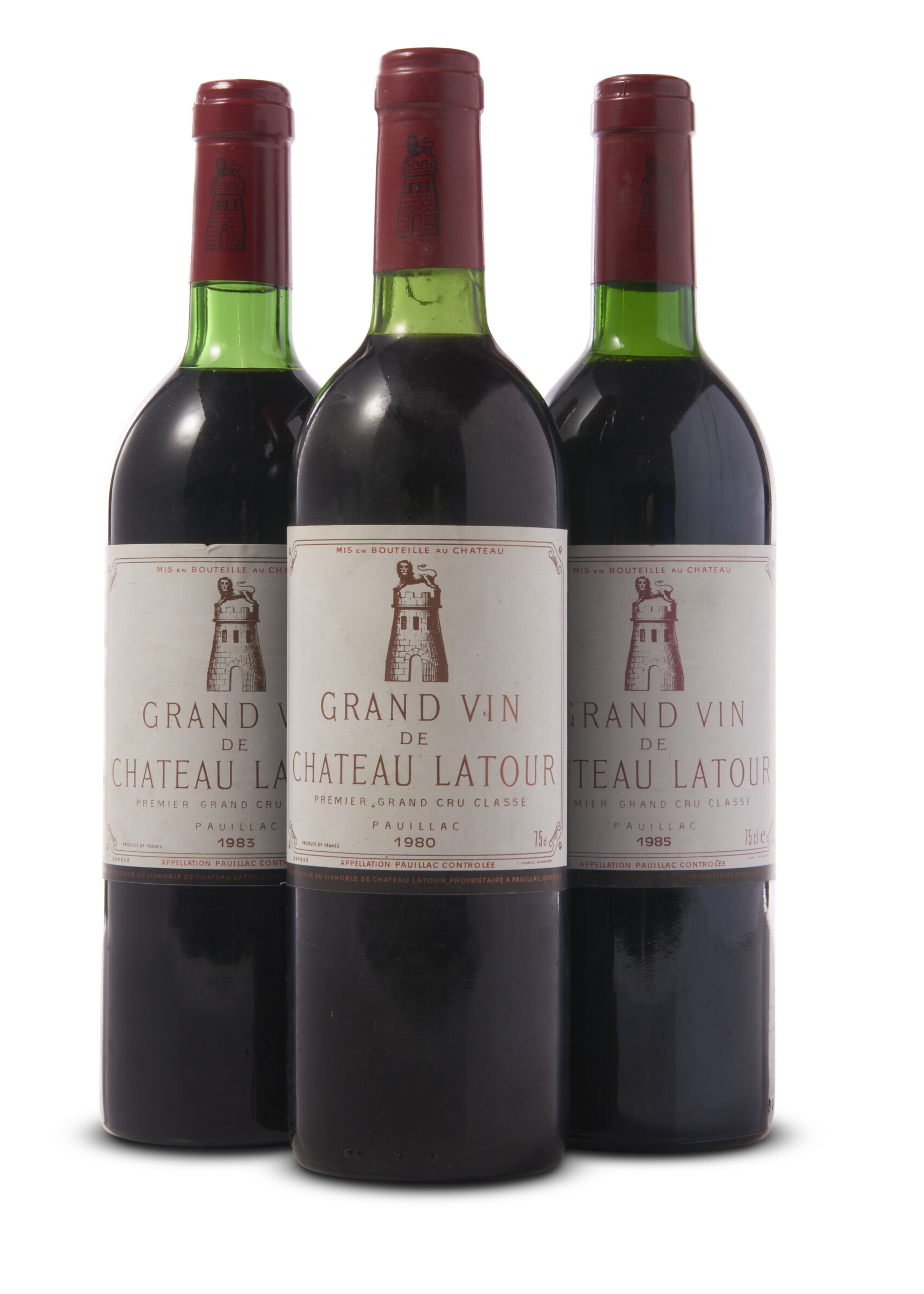 Mixed Latour 1980-1990, Château Latour Premier Cru Classé, Pauillac ...