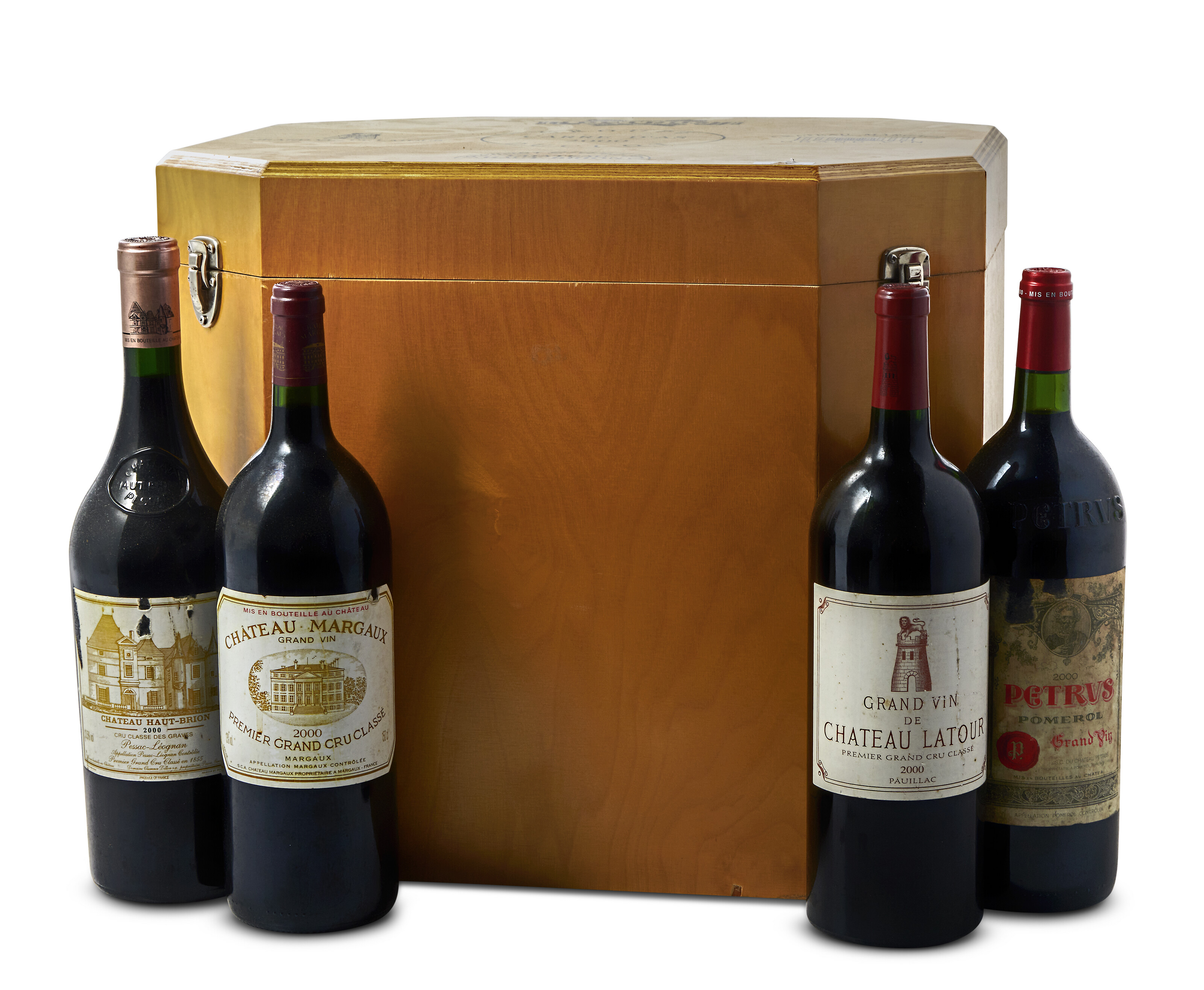 Duclot Collection Carré d'As 2000, Château Latour 2000Bin-soiled and ...