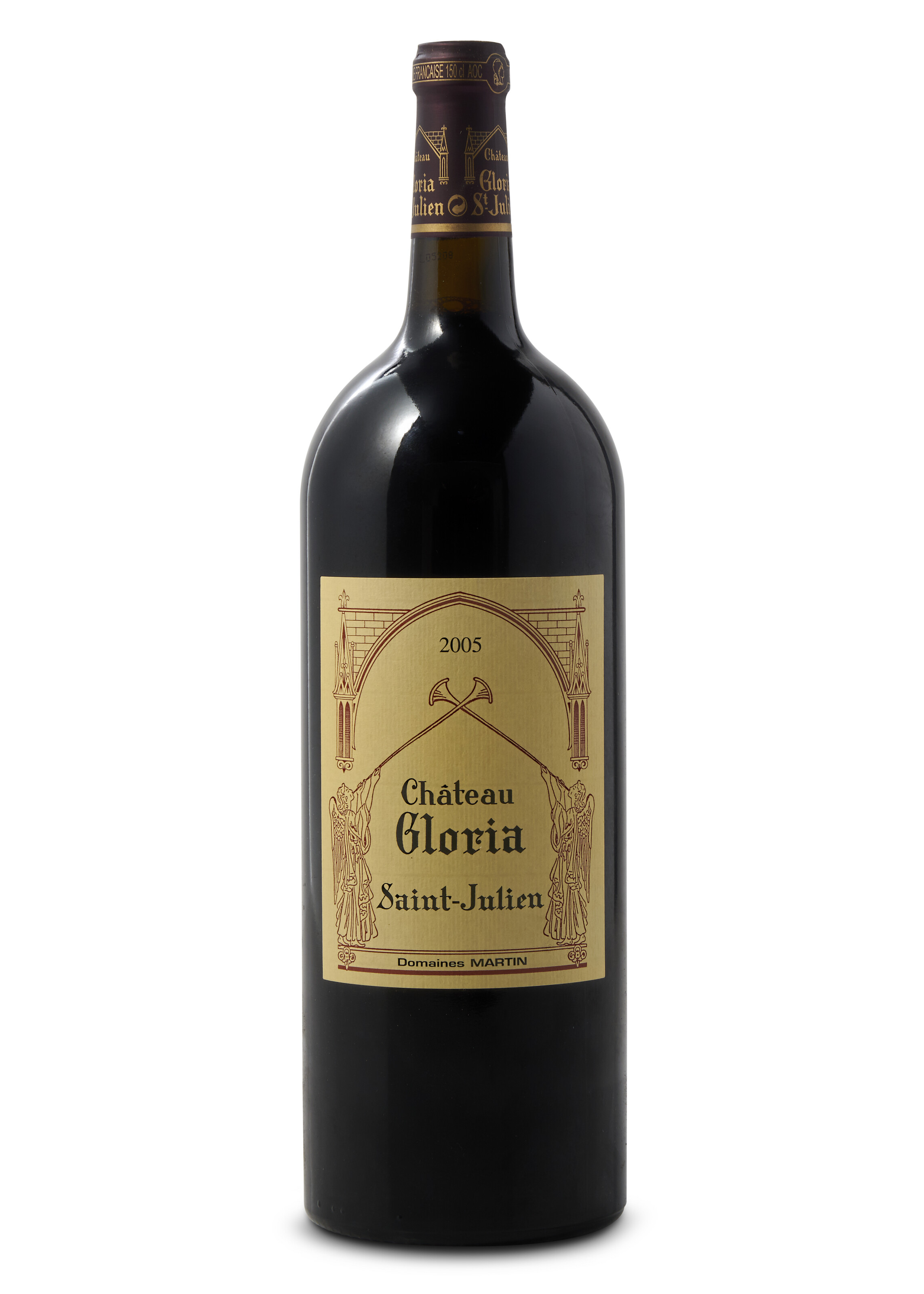 Château Gloria 2005, Saint-Julien, cru bourgeois supérieurIn six-magnum ...