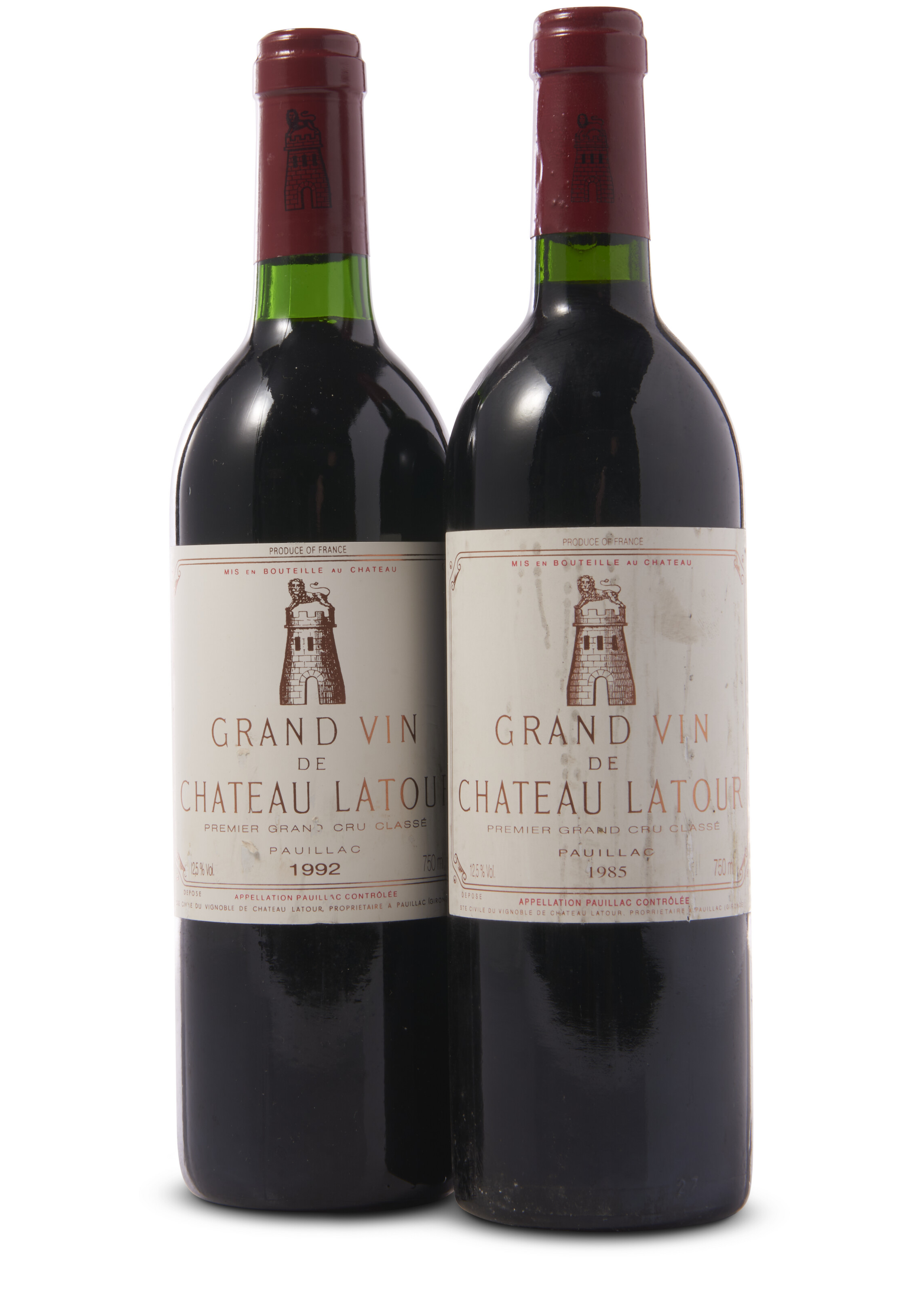 Mixed Latour 1985-1992, Château Latour Premier Cru Classé, Pauillac ...
