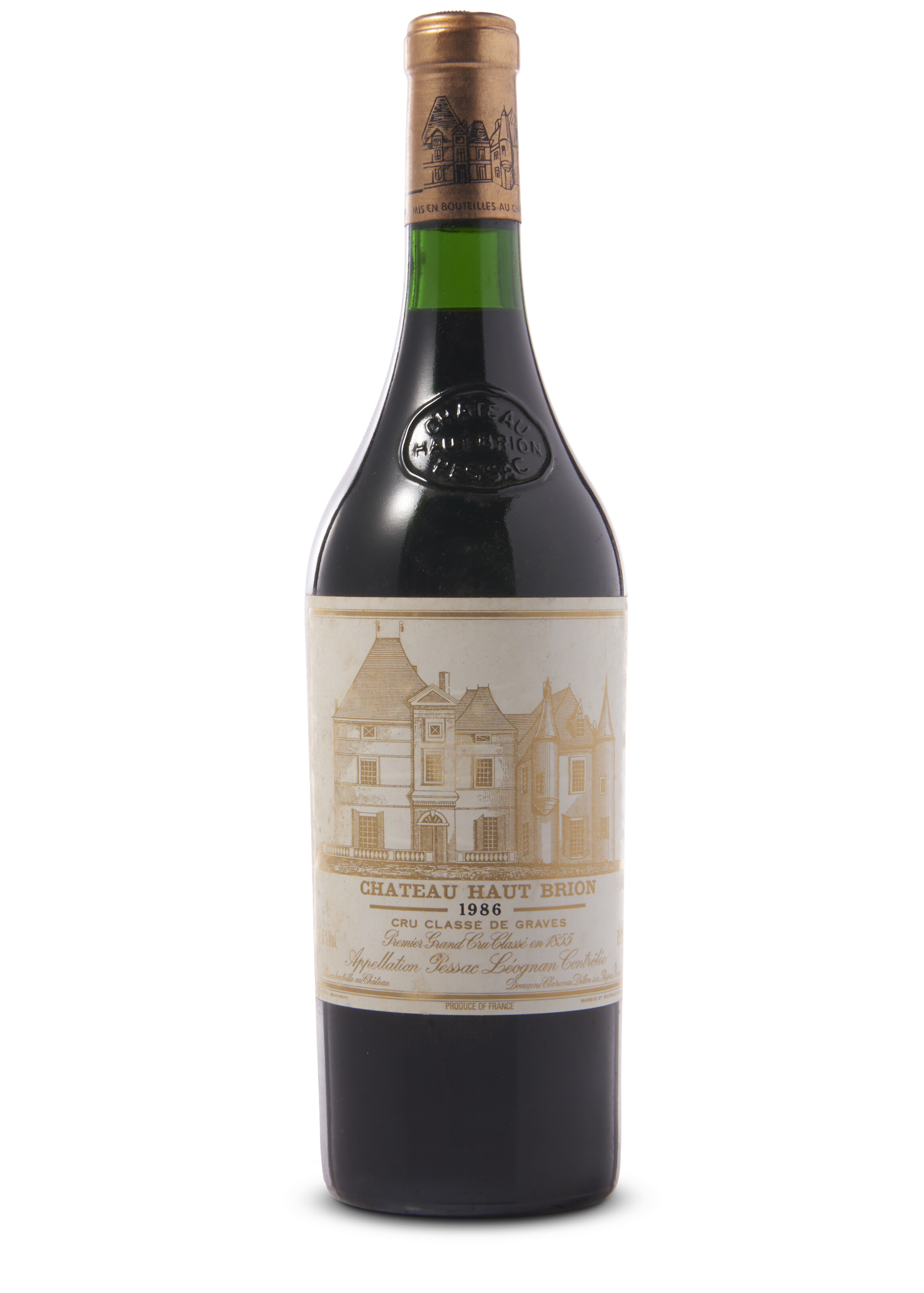 Château Haut-Brion Premier Cru Classé, Pessac-Léognan 1986, Bin-soiled ...