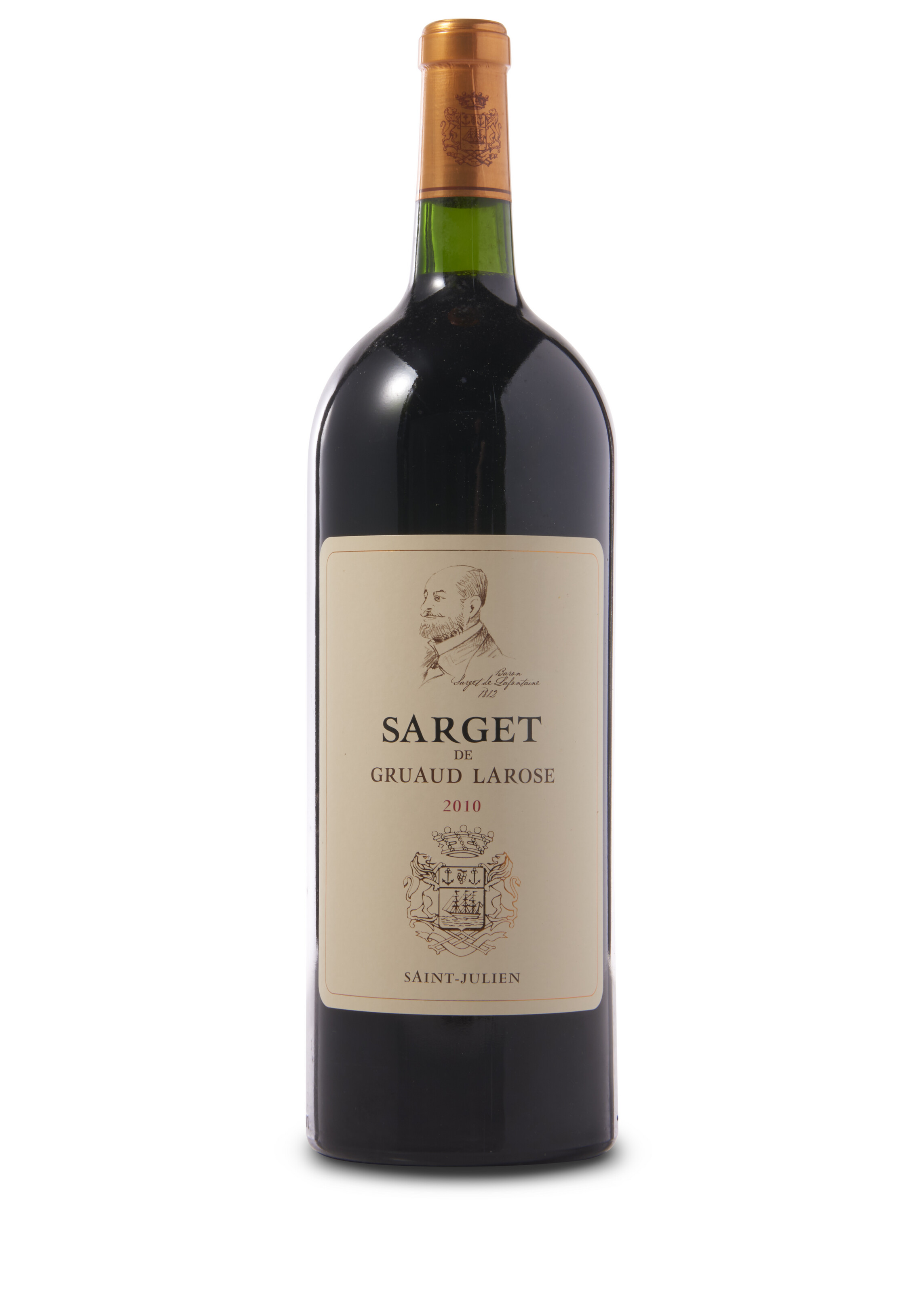Sarget de Gruaud Larose, Saint-Julien 2010, Excellent appearance ...