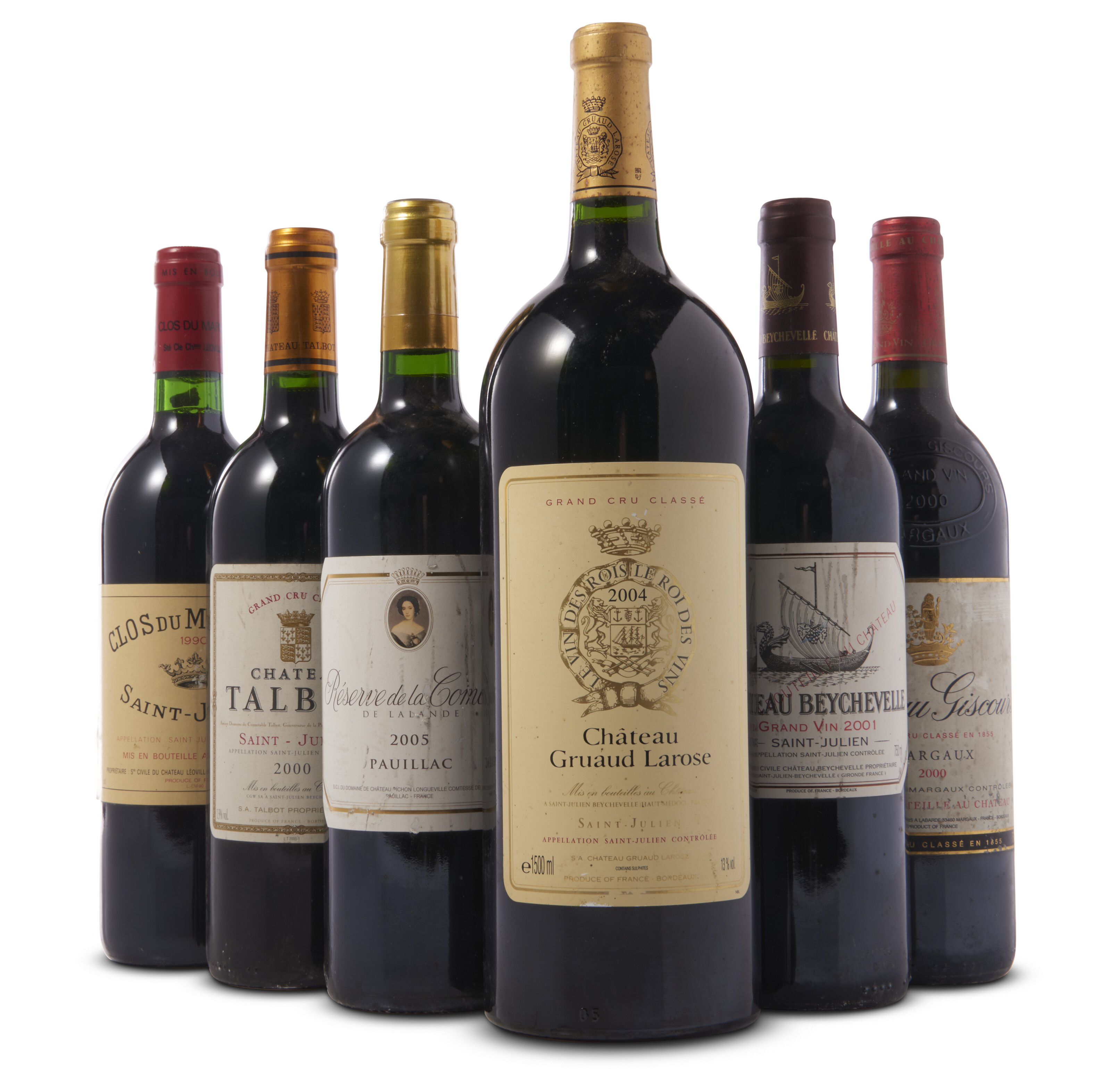 Mixed Bordeaux 1990-2005, Clos du Marquis, Saint-Julien 1990One ...