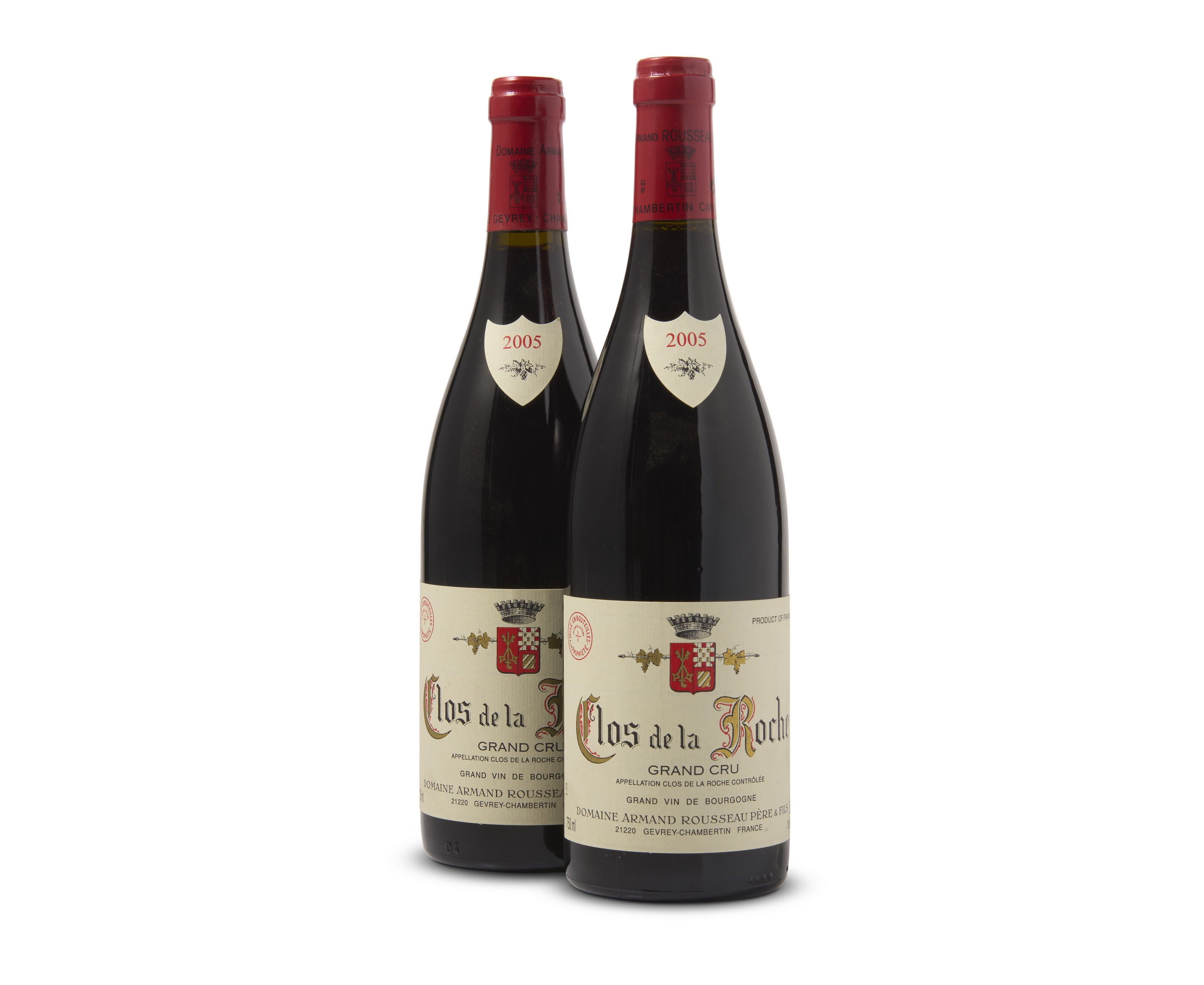 Domaine Armand Rousseau, Clos de la Roche 2005, Slightly scuffed ...