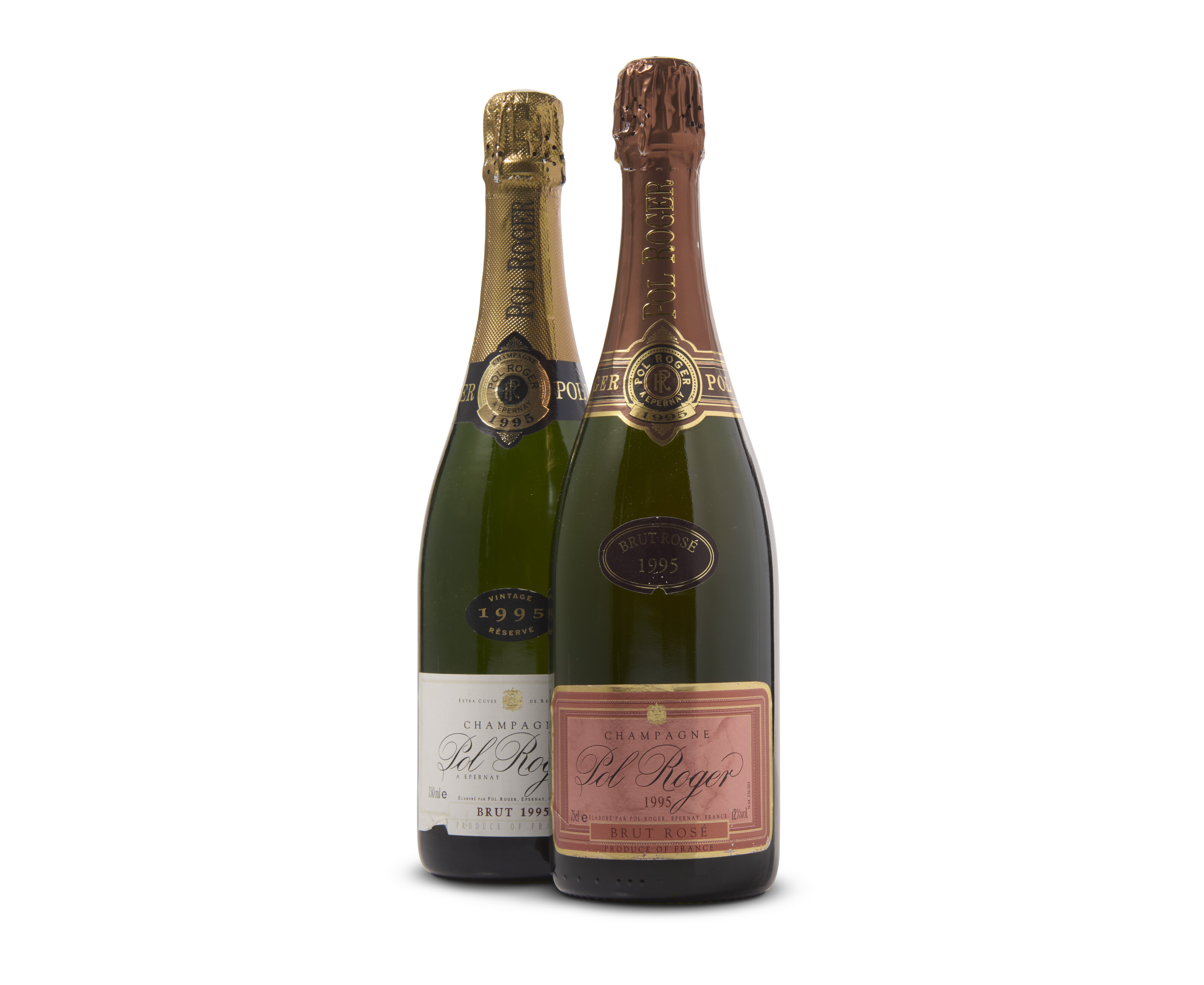 Mixed 1995 Pol Roger, Pol Roger, Brut Vintage 1995Slightly nicked ...