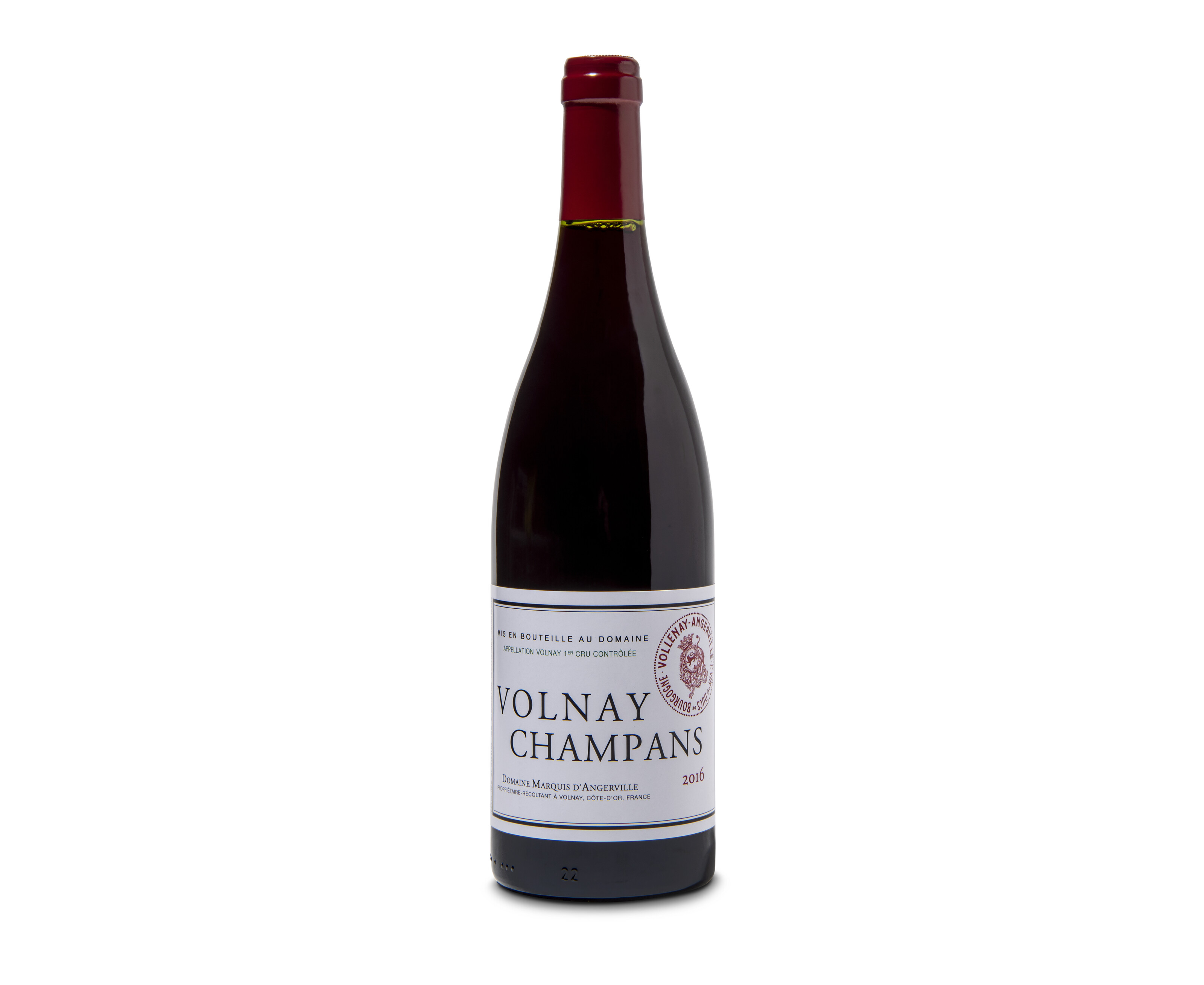Marquis d'Angerville, Volnay Champans 2016, 1er Cru, Côte de BeauneIn ...