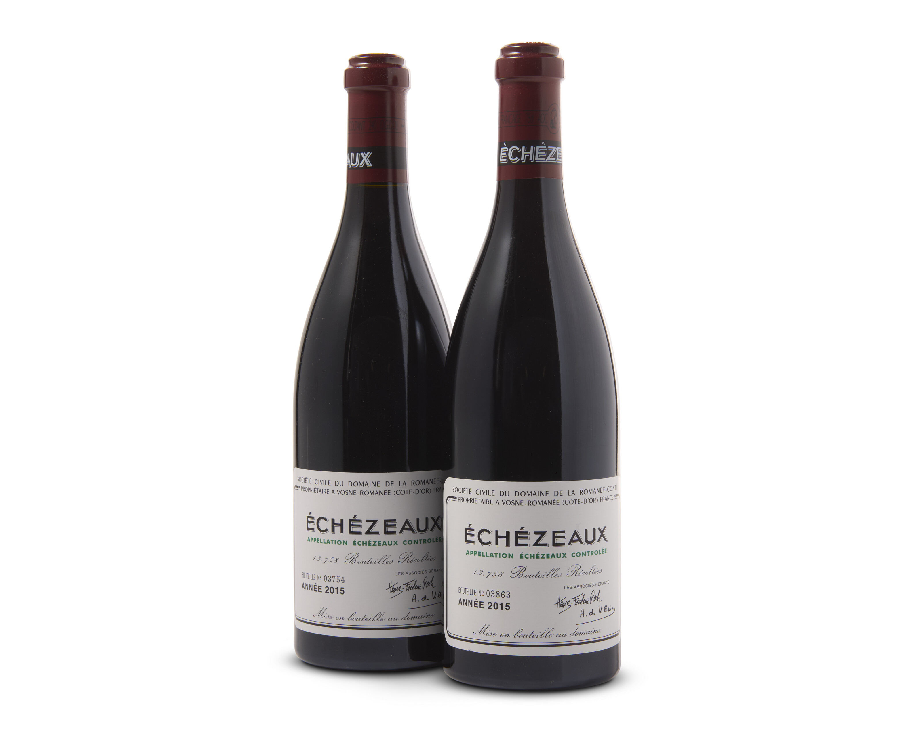 Domaine de la Romanée-Conti, Echézeaux 2015, In a Sagna original wooden ...