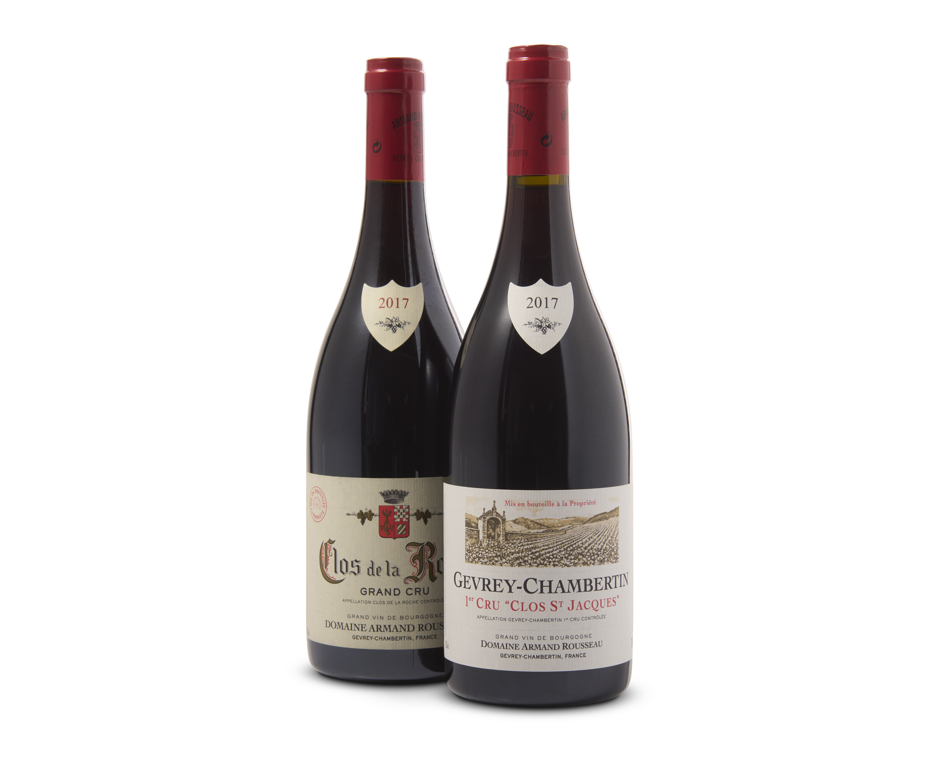 Mixed 2017 Rousseau, Domaine Armand Rousseau, Clos de la Roche 2017 (1 ...