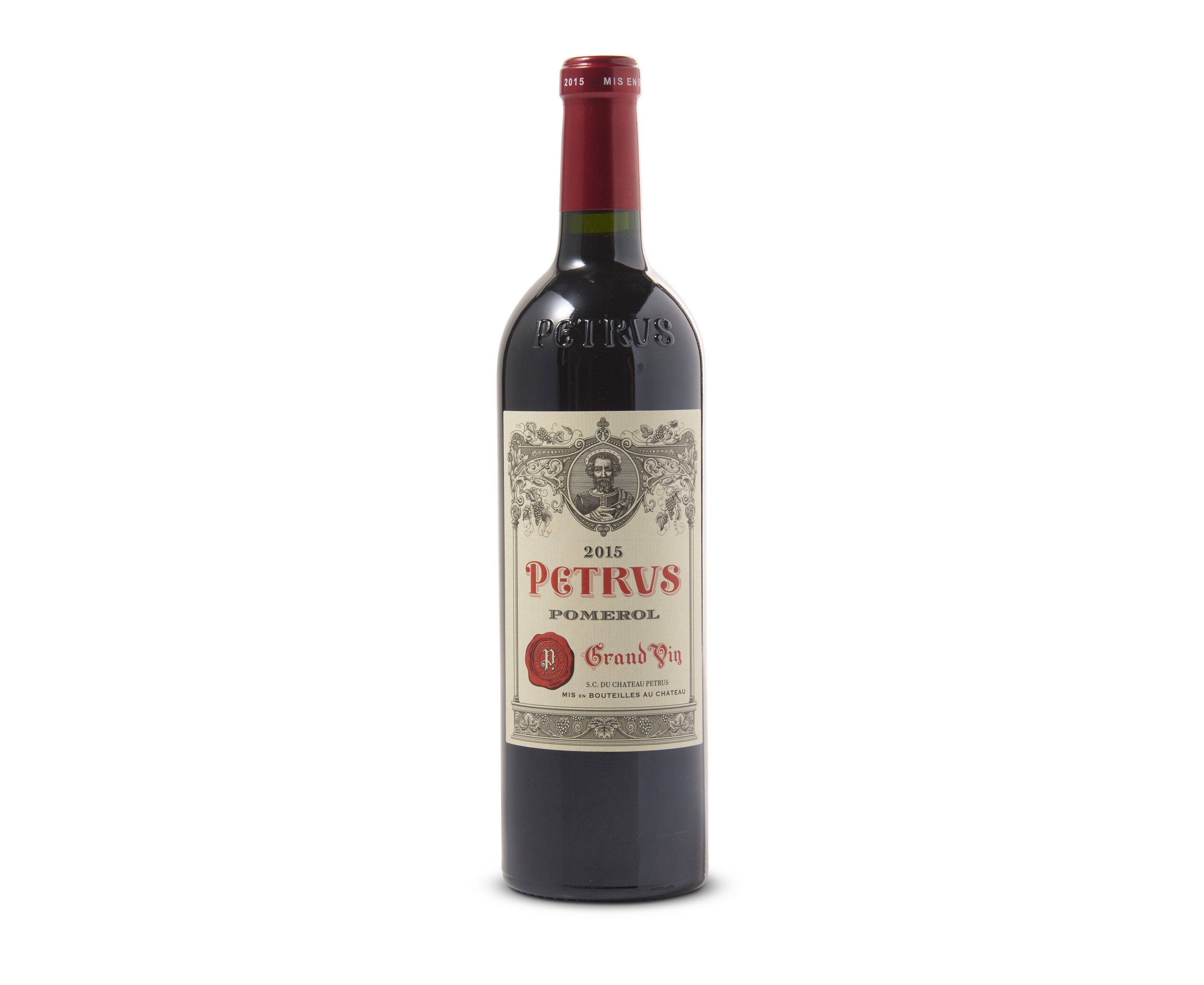 Petrus 2015, In a Sagna original wooden case. Sagna import back label ...