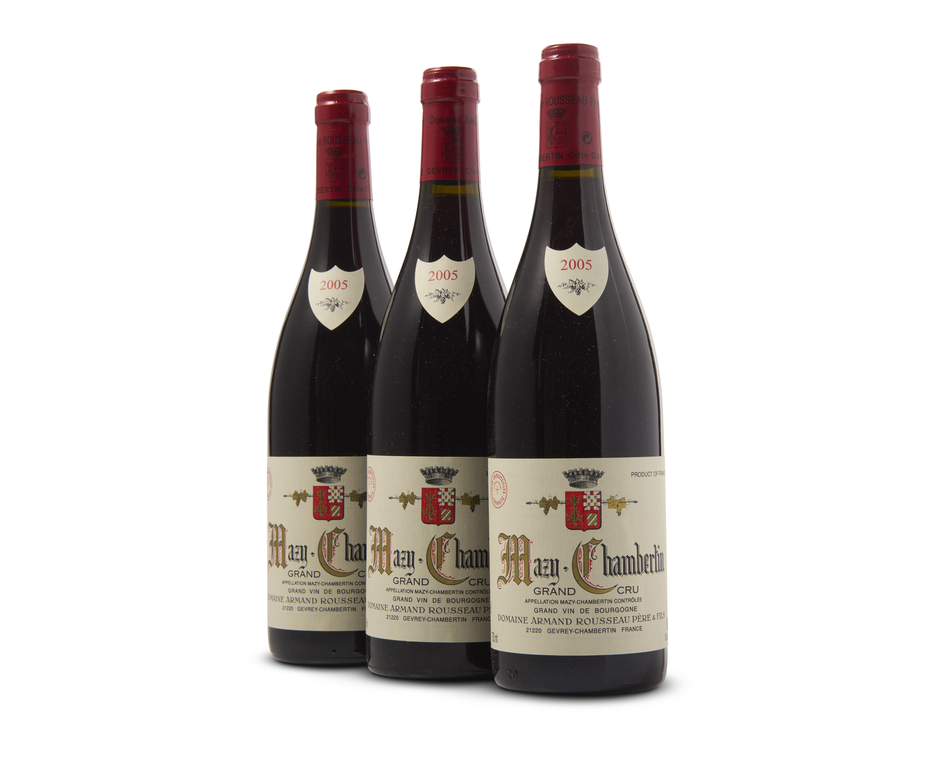 Domaine Armand Rousseau, Mazis-Chambertin 2005, In a twelve-bottle ...