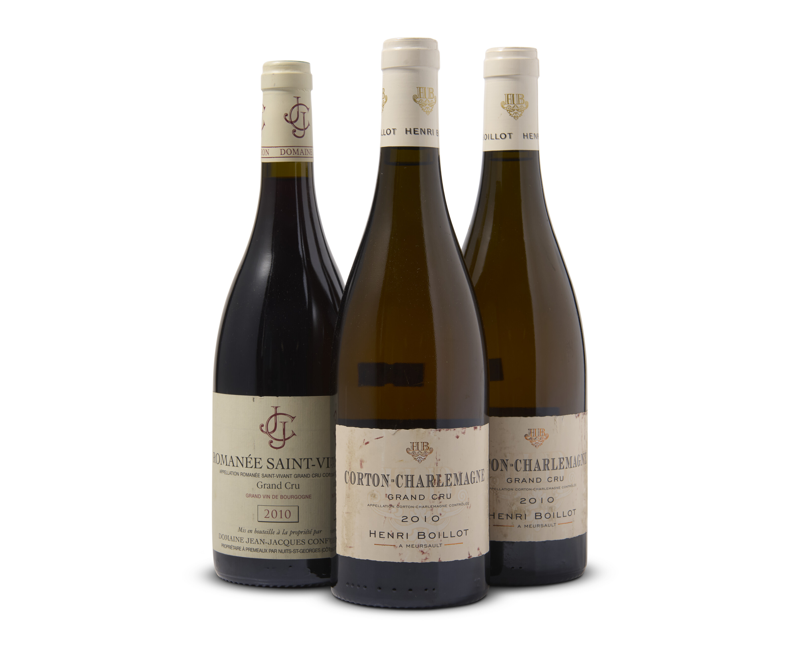 Mixed 2010 Burgundy, Domaine Jean-Jacques Confuron, Romanée-Saint ...