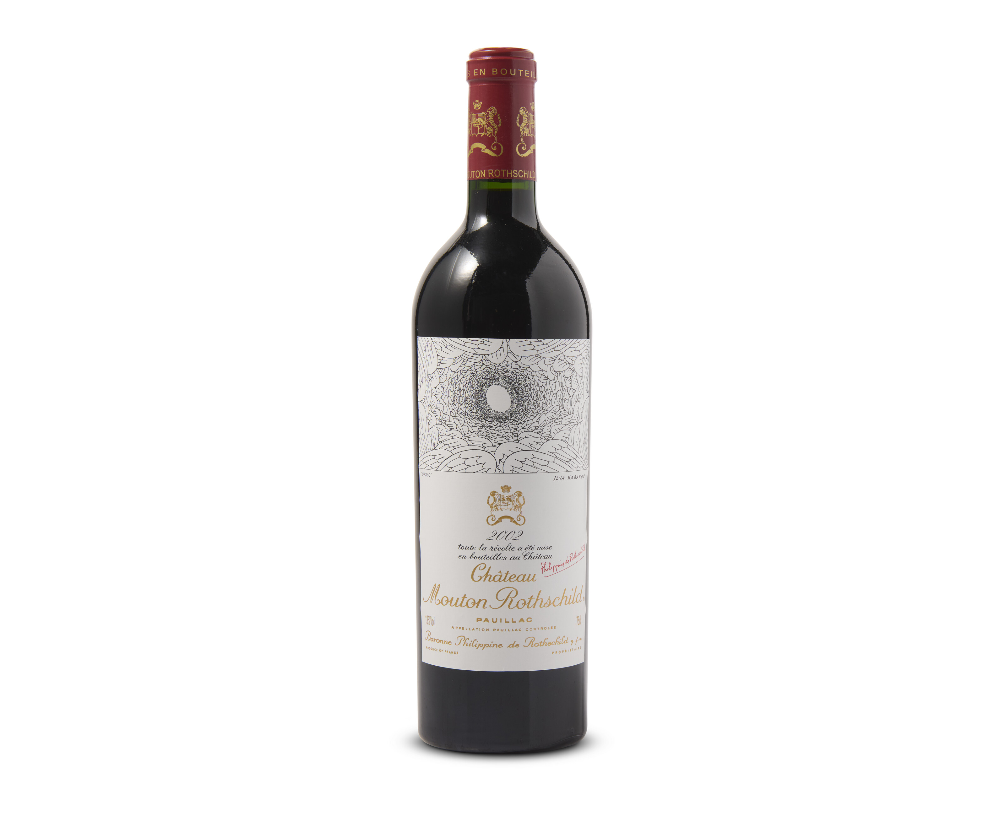 Château Mouton Rothschild 2002, In original wooden case. Excellent ...