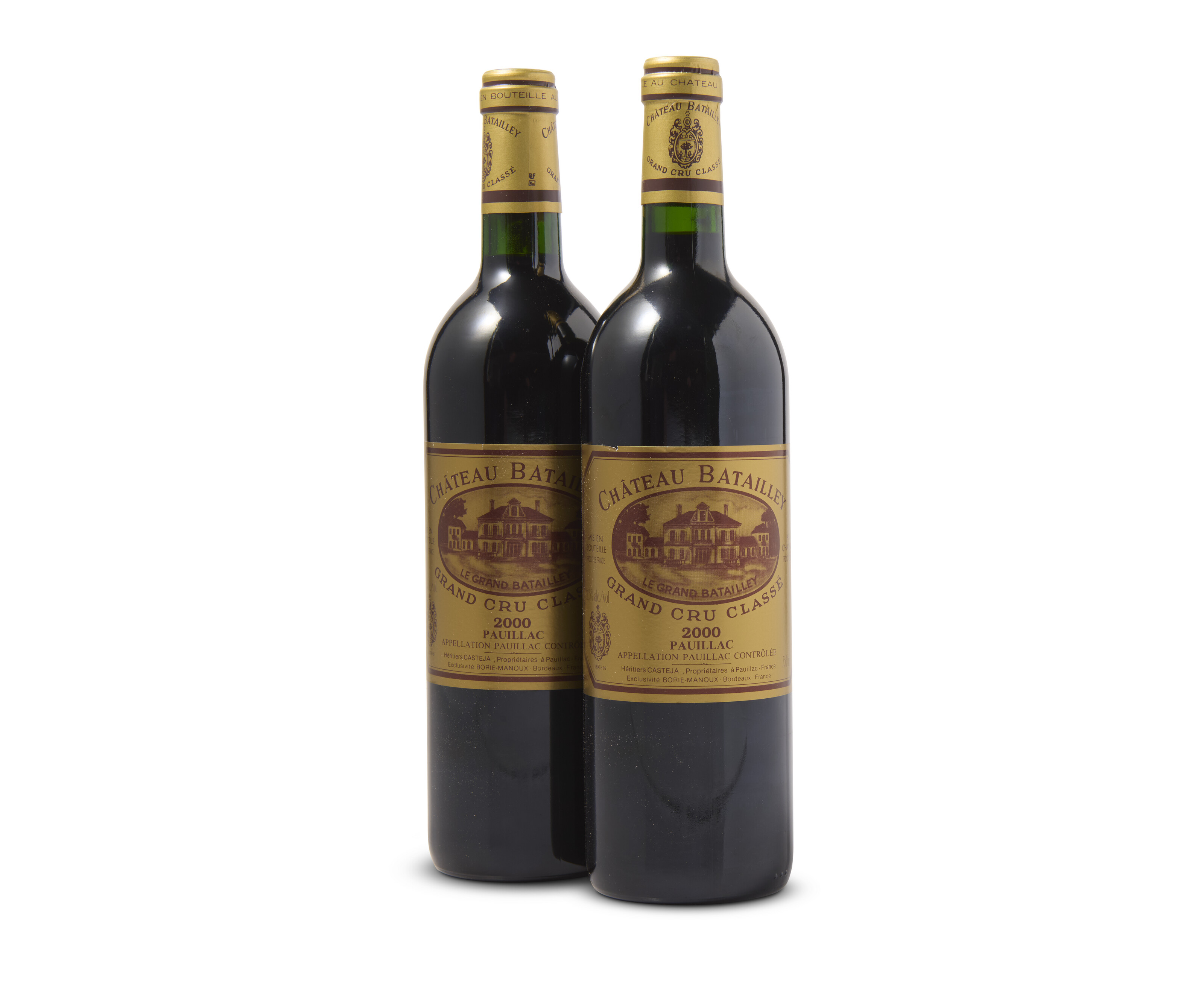 Château Batailley 2000, In original wooden case. Excellent appearance ...
