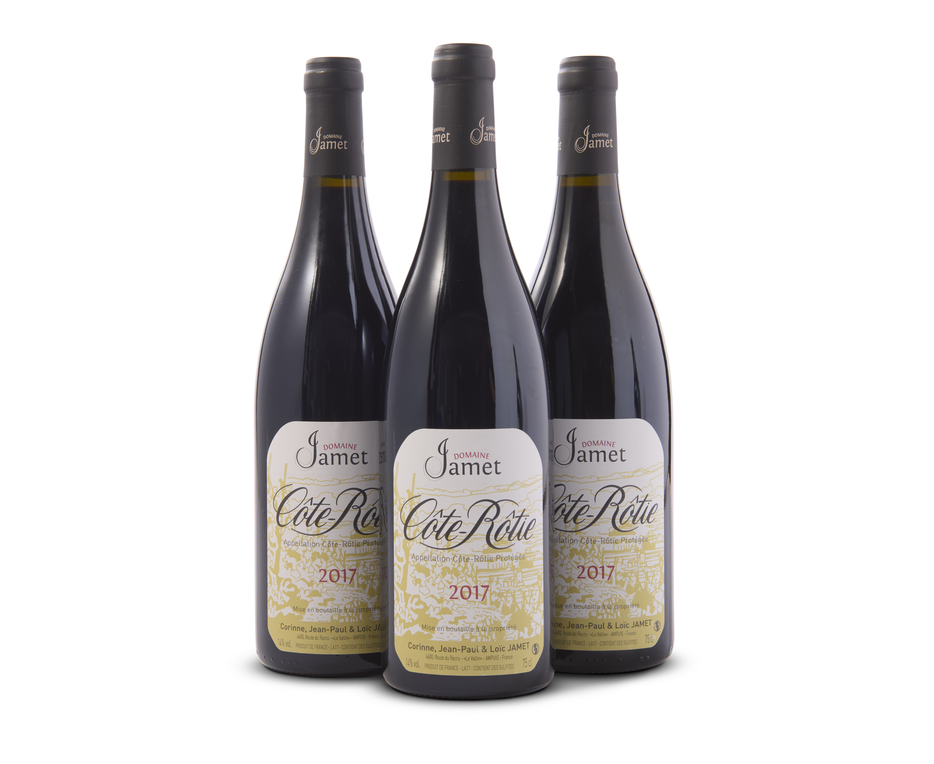 Mixed Jamet Côte Rôtie 2017-2018, Domaine Jamet, Côte Rôtie 2017In ...