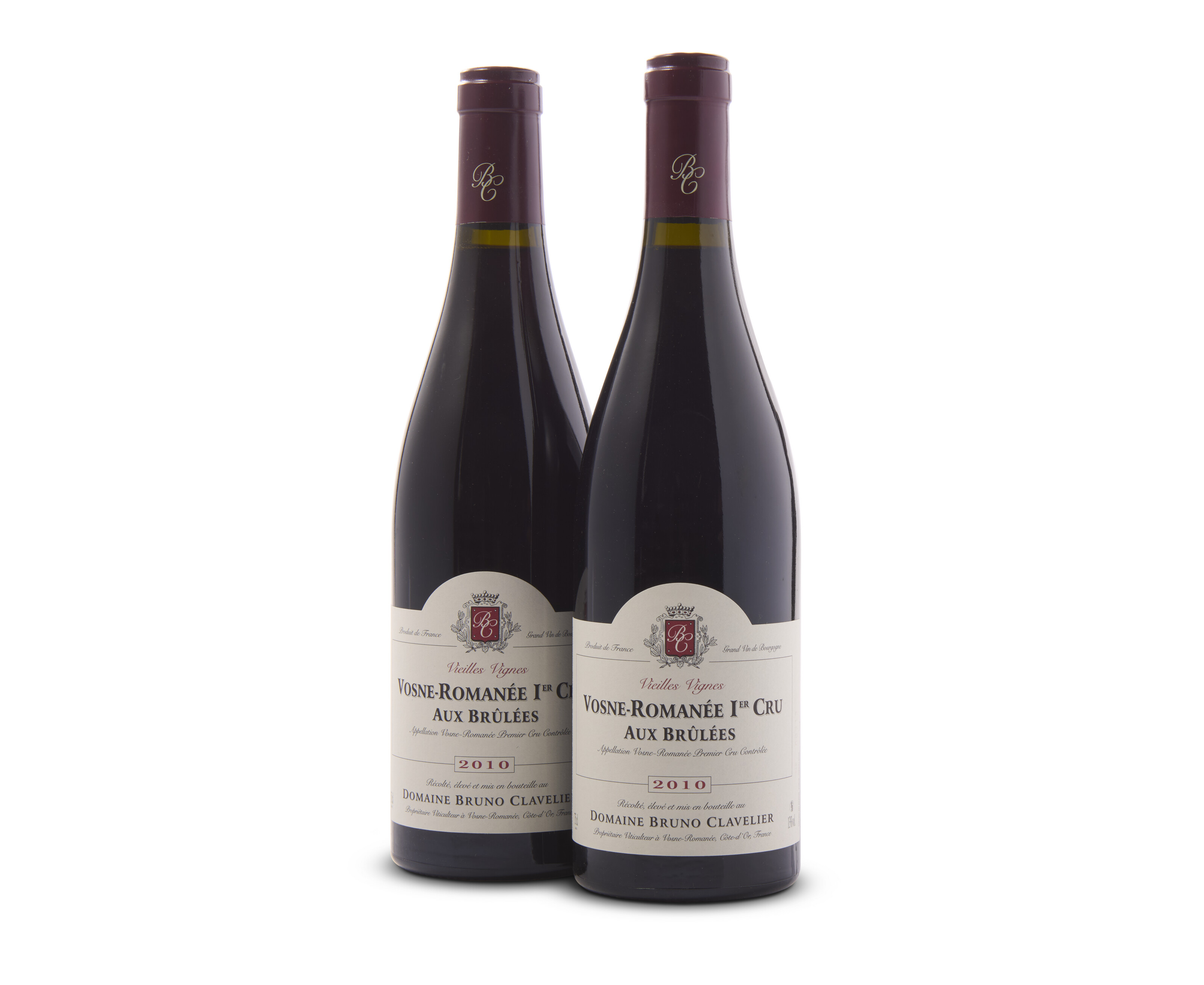 Domaine Bruno Clavelier, Vosne-Romanée Aux Brûlées Vieilles Vignes 2010 ...