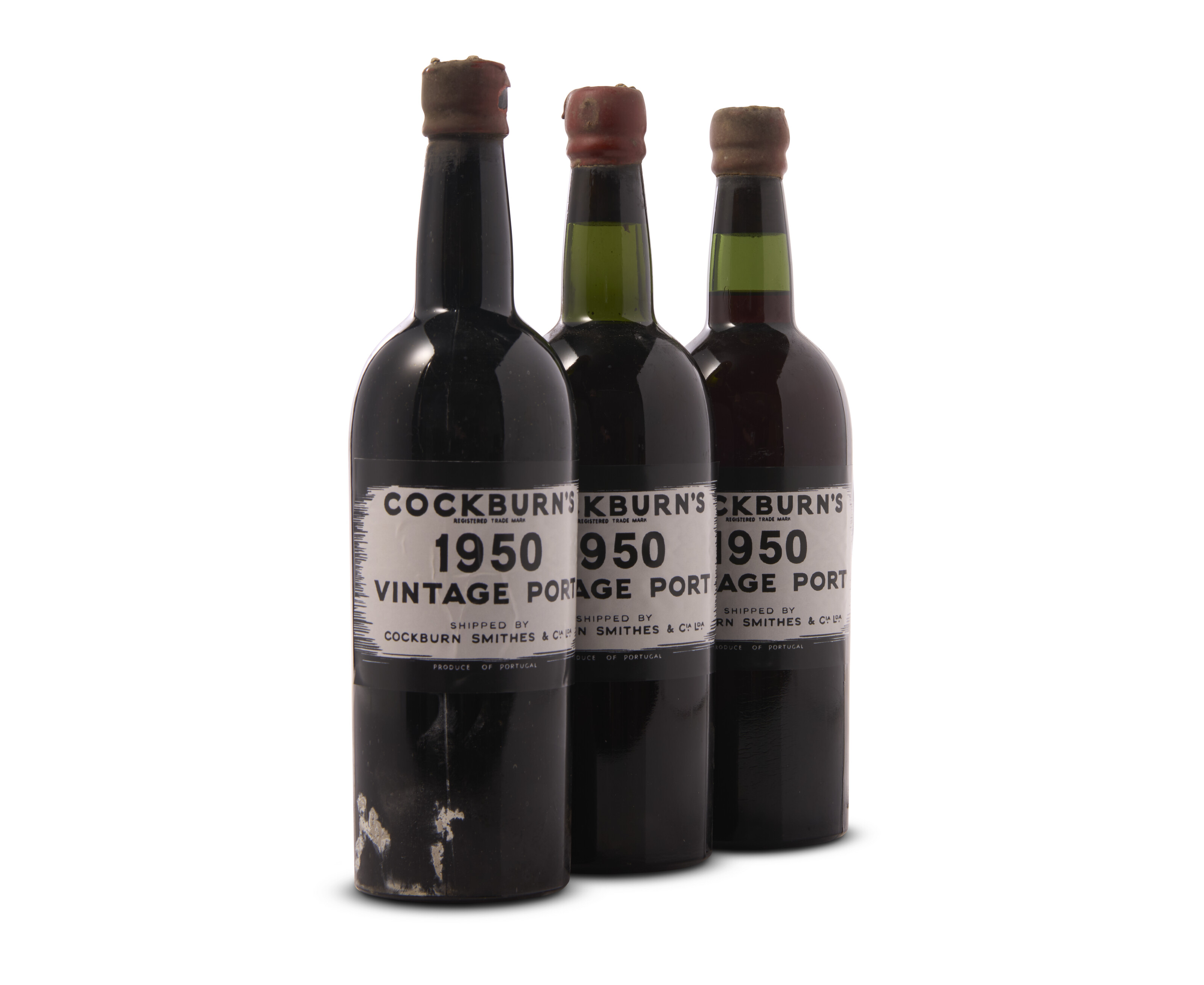 Cockburn's, Vintage Port 1950, English bottled. New Christie's Raby ...