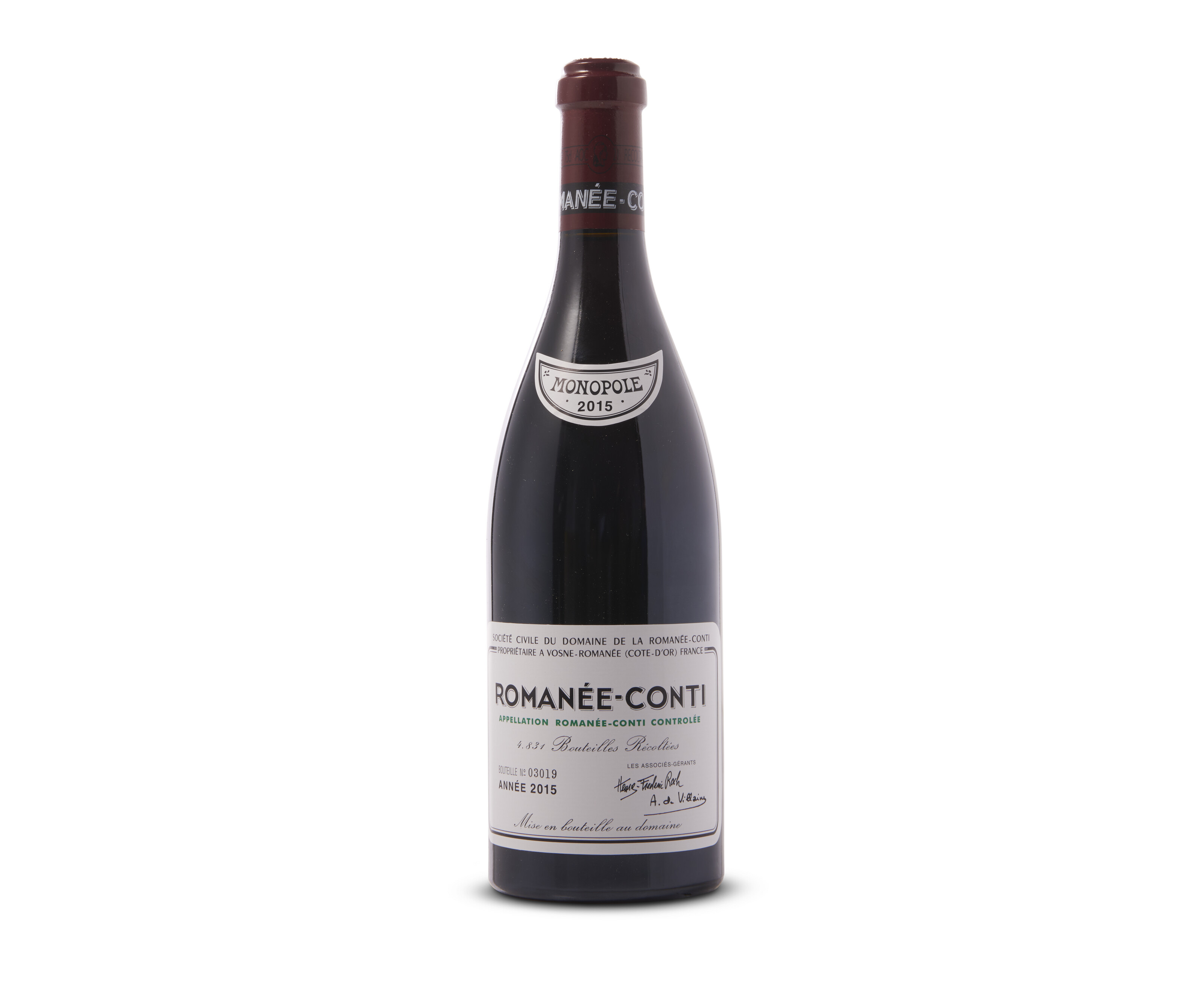 Domaine de la Romanée-Conti, Romanée-Conti 2015, Côte de Nuits, Grand CruExcellent appearance ...