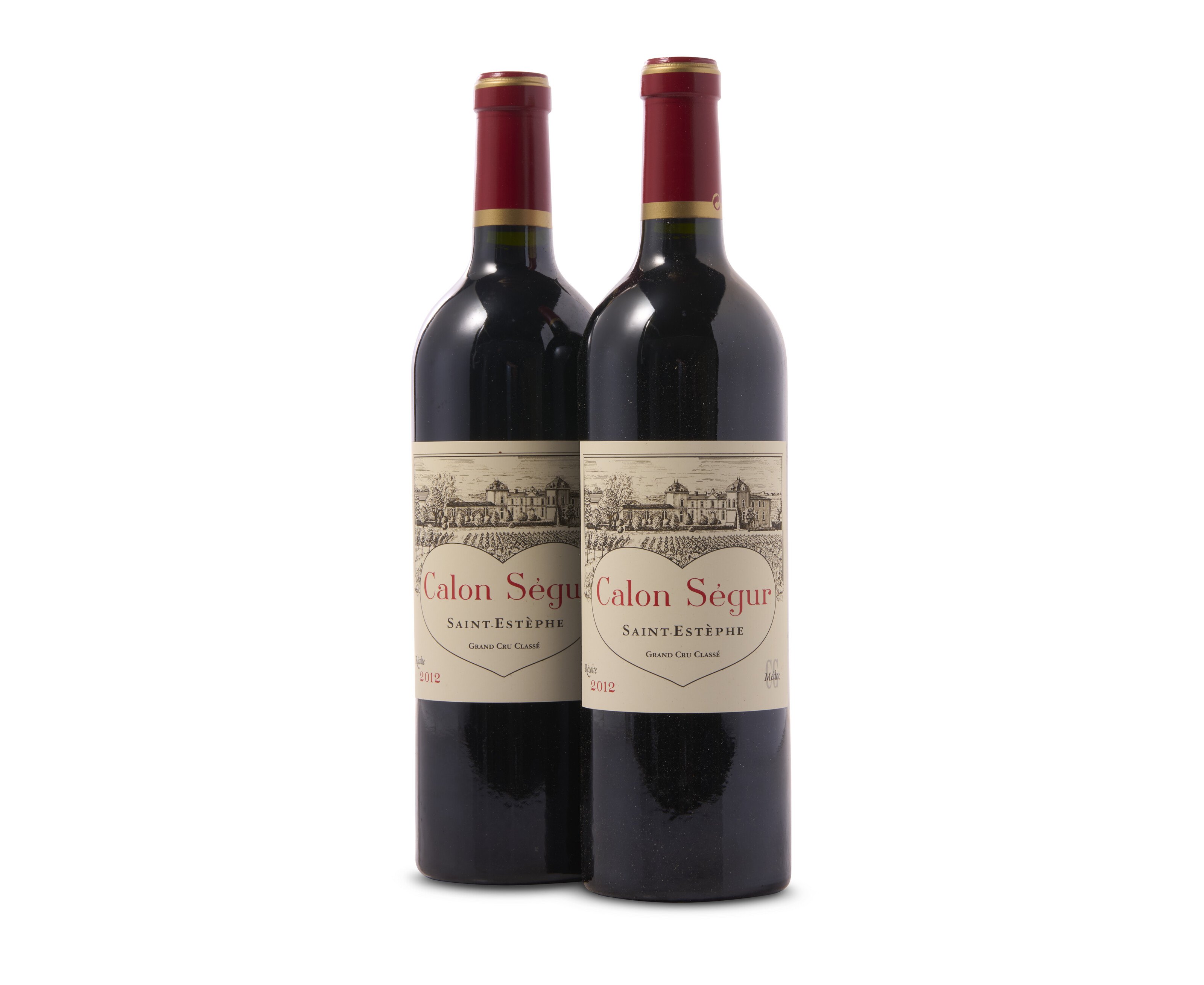 Mixec Calon Ségur 2012-2013, Château Calon Ségur 2012In original wooden ...