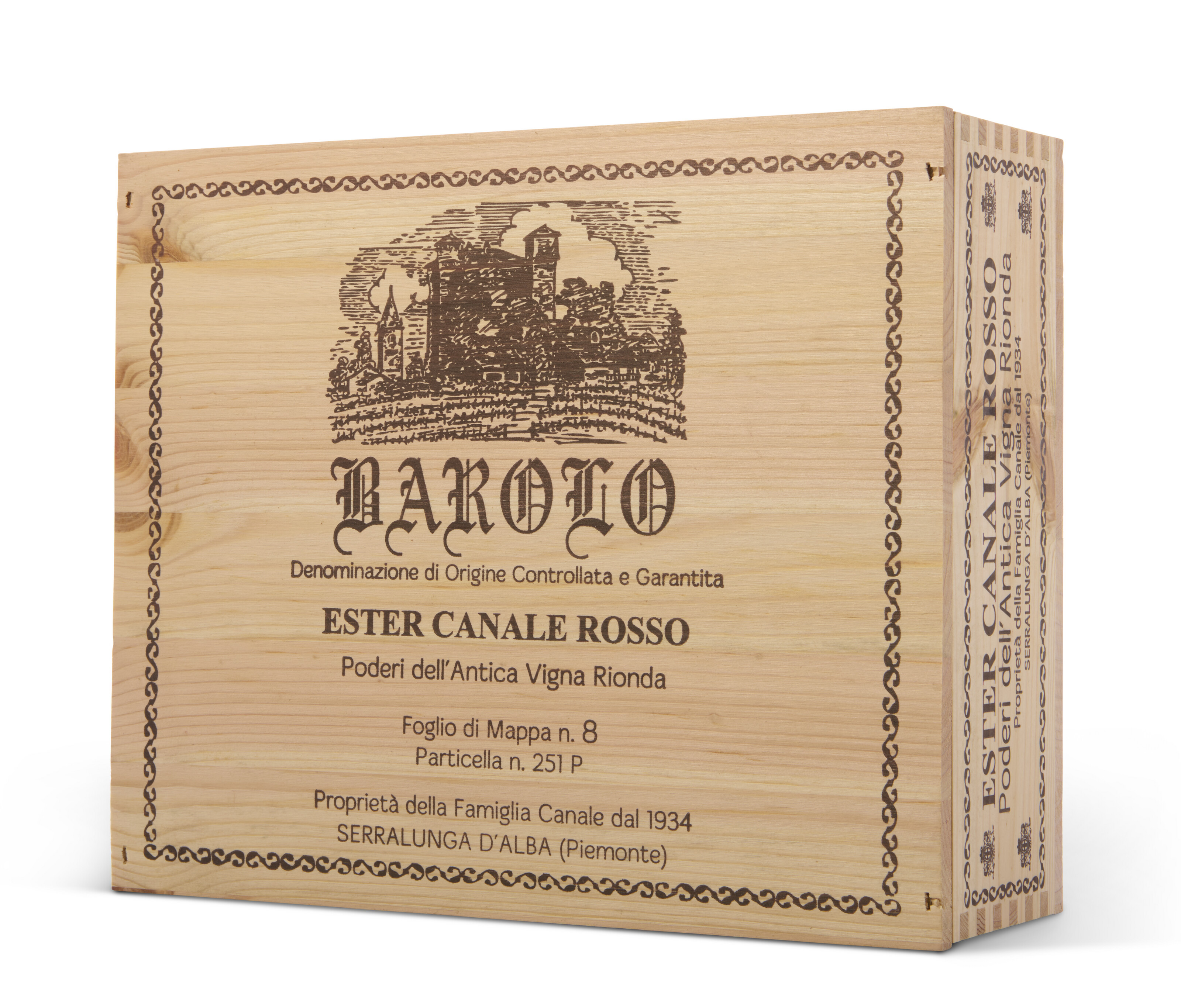Giovanni Rosso, Barolo Vigna Rionda Ester Canale 2015, In three-bottle ...