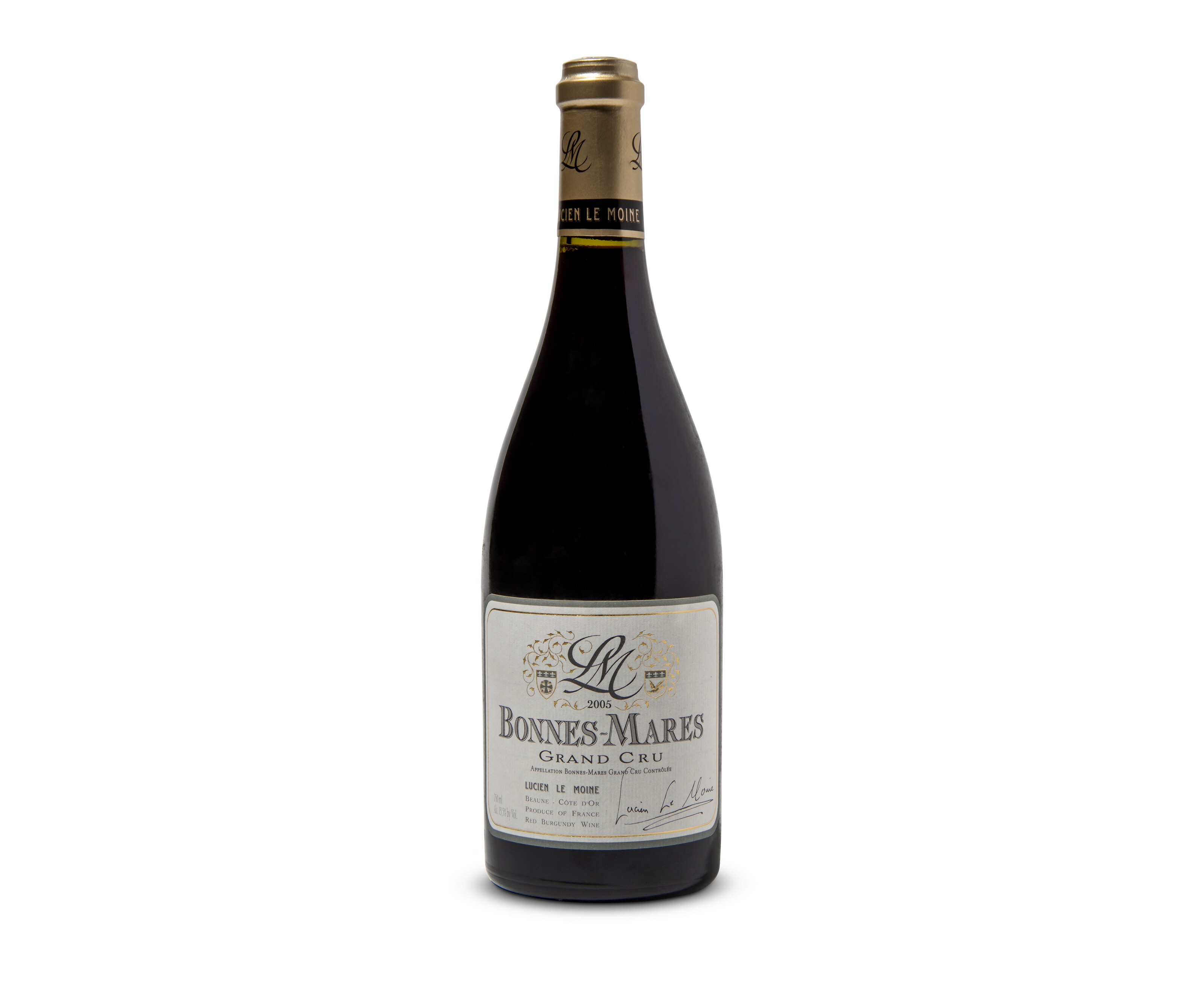 Lucien Le Moine, Bonnes Mares 2005, Grand Cru, Côte de NuitsIn original ...