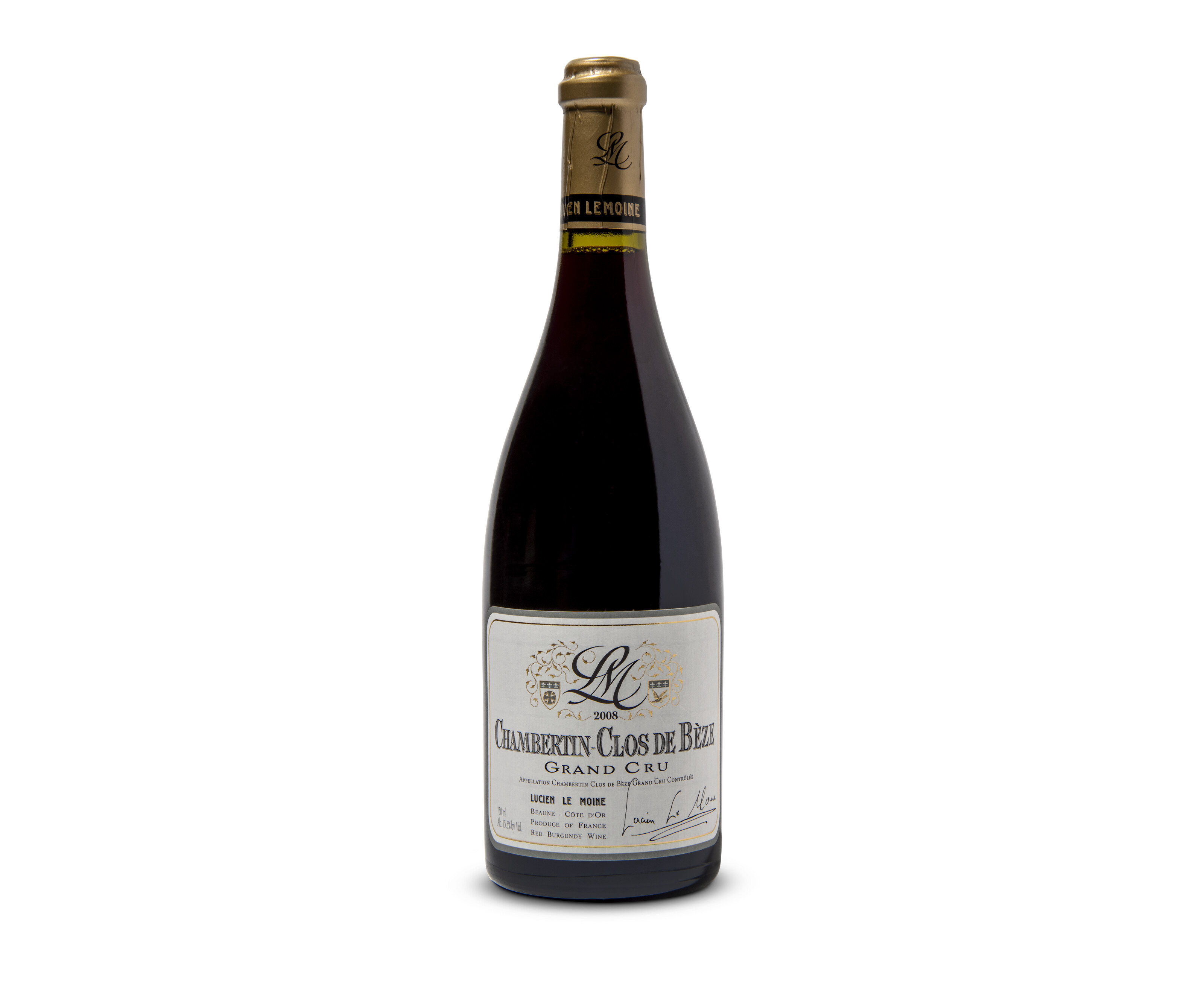 Lucien Le Moine, Chambertin Clos de Bèze 2008, Grand Cru, Côte de ...